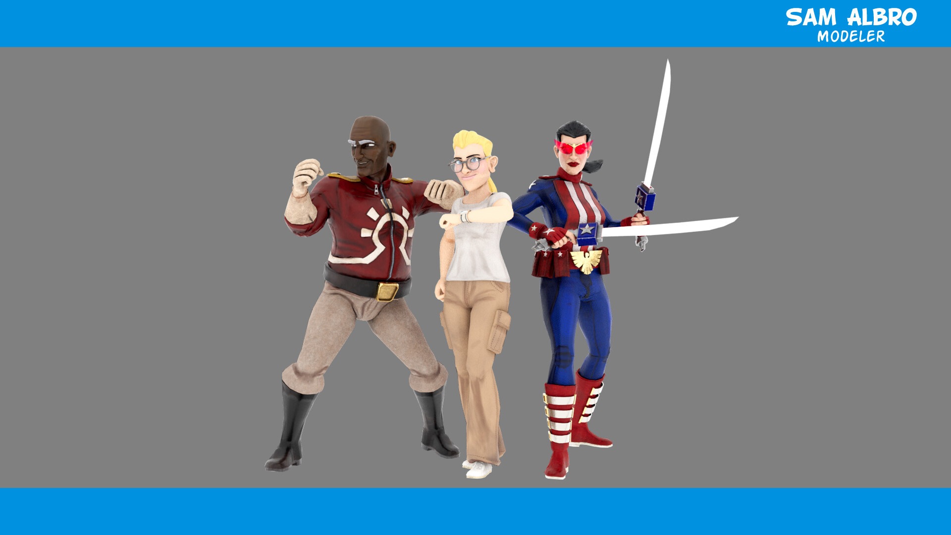 ArtStation - Cockroach Man Supporting Cast