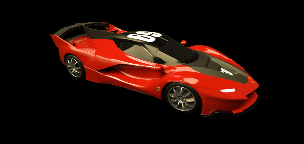 ArtStation - La ferrari {CAR}