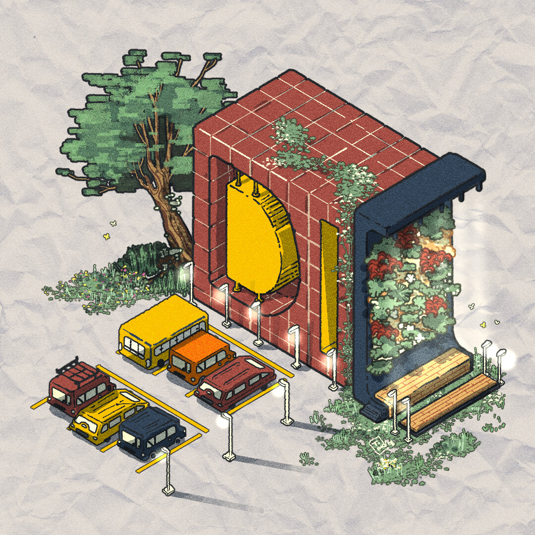 ArtStation - Isometric Illustrations
