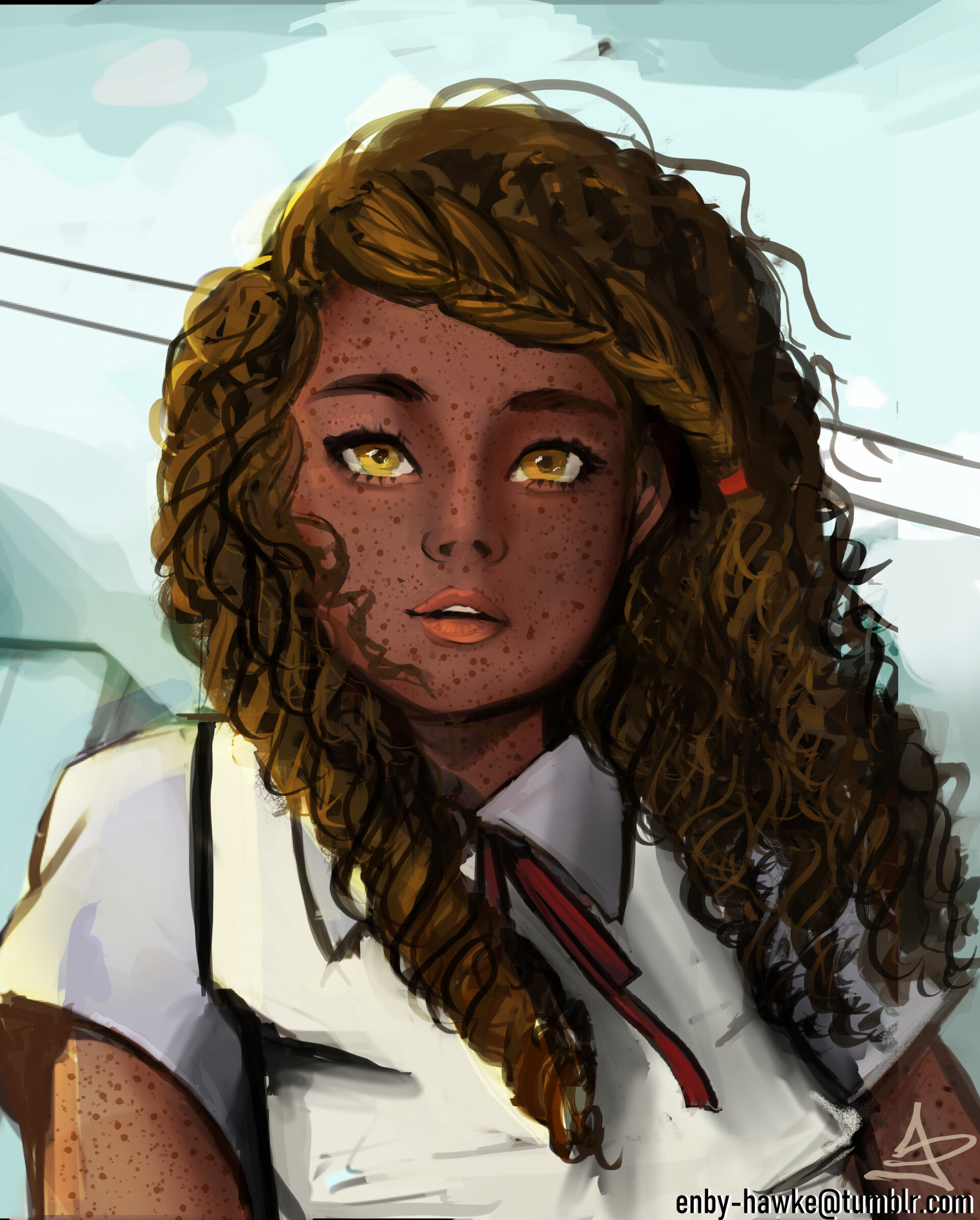ArtStation - Bethany Hawke Speedpaint