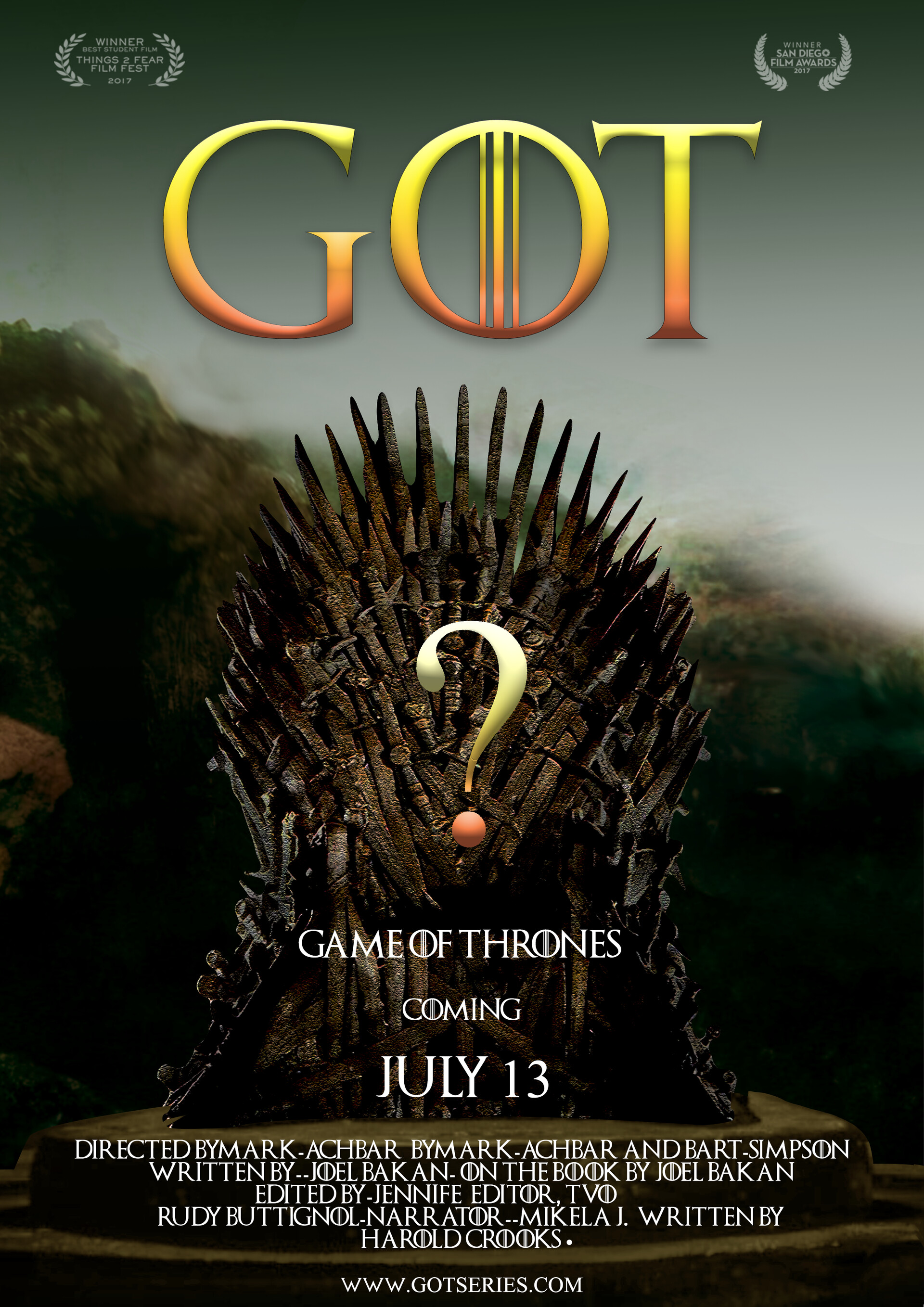 ArtStation - poster design.