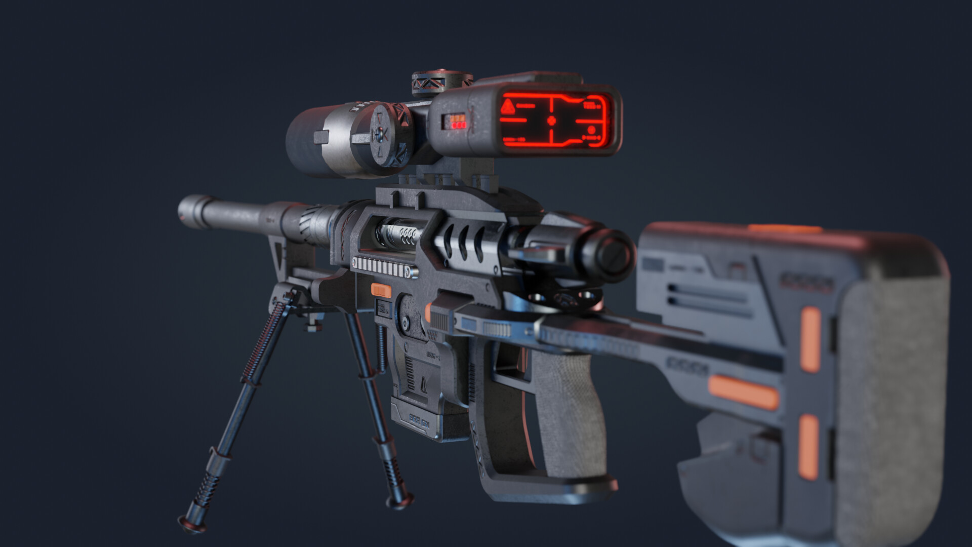 ArtStation - SCI FI Weapon