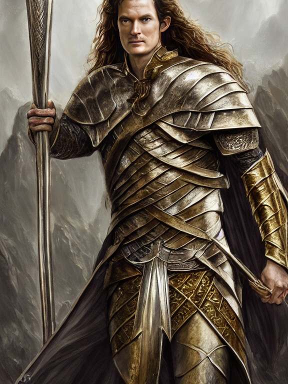 Jan Makarov Art - Rings of Power Reimagination - Actors cast