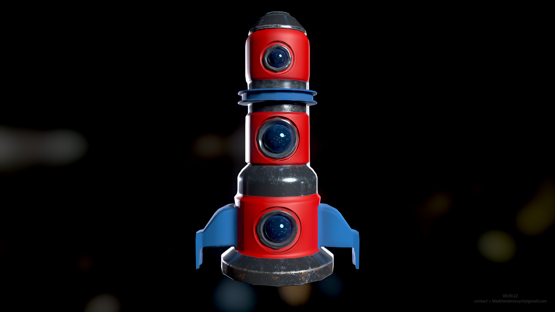 ArtStation - Space Rocket