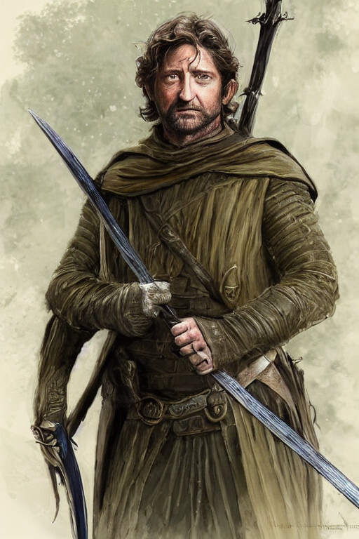 Jan Makarov Art - Rings of Power Reimagination - Actors cast