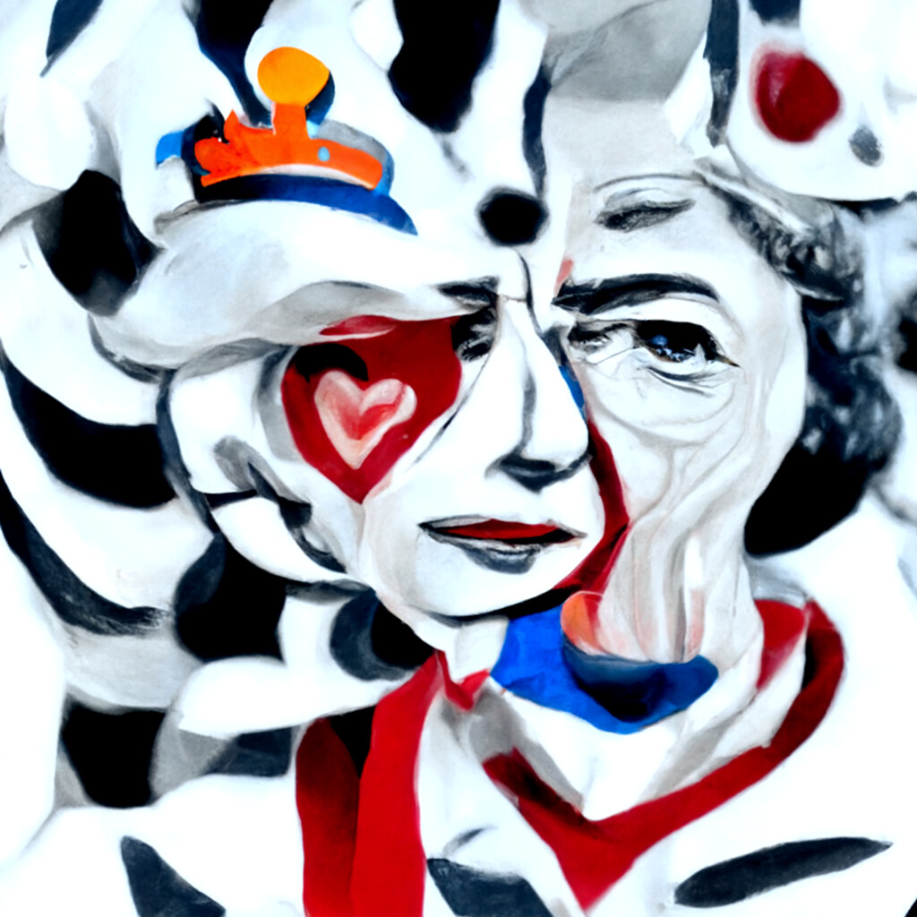 thePicasso DAO - Queen Elizabeth AI
