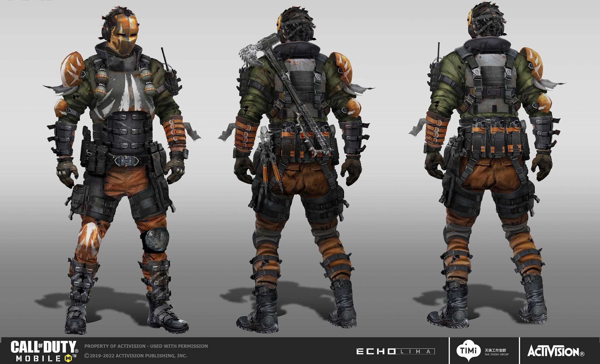 ECHO LIMA - COD Mobile AJax and Wasteland Warrior