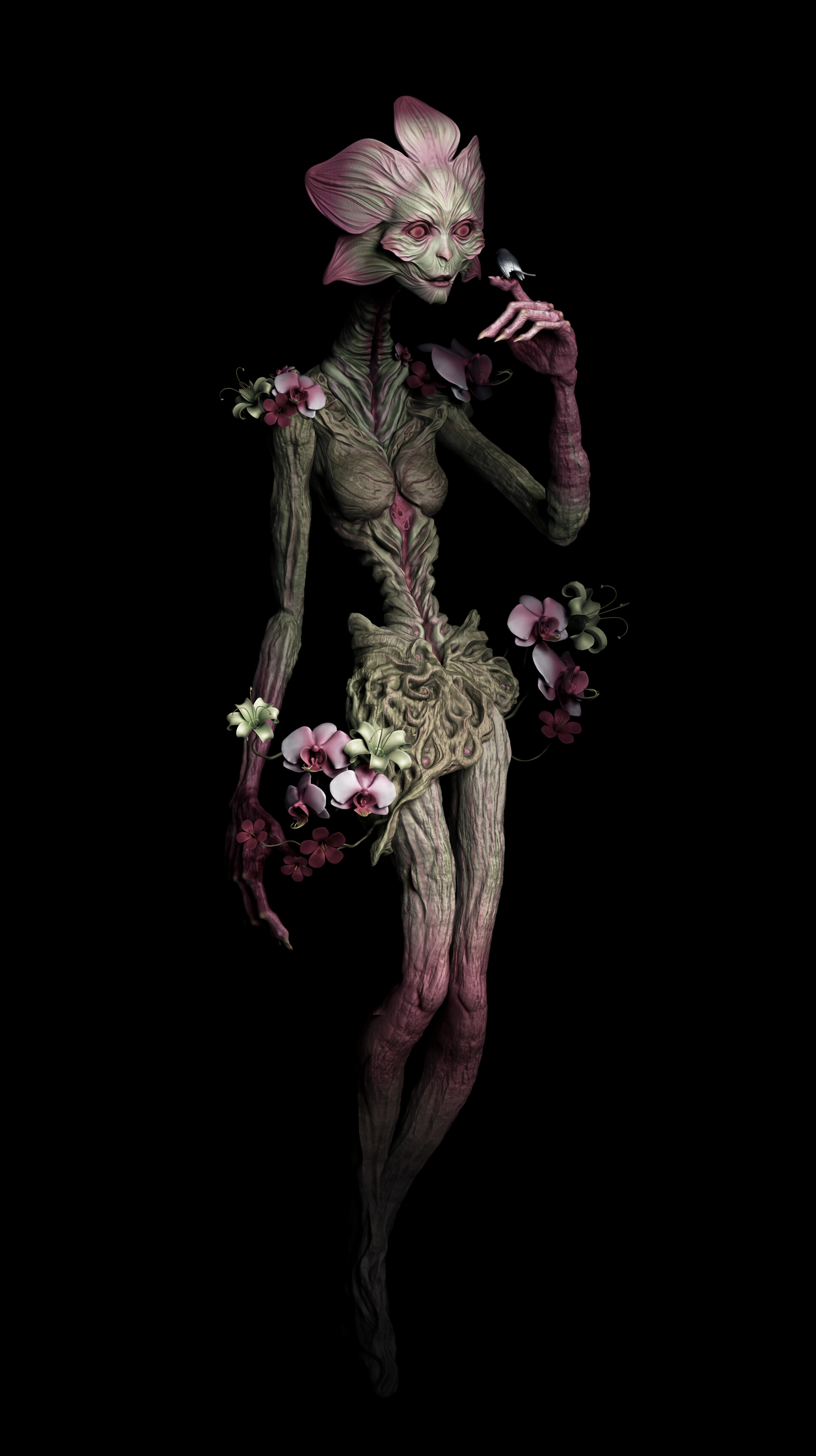 ArtStation - Flower monster