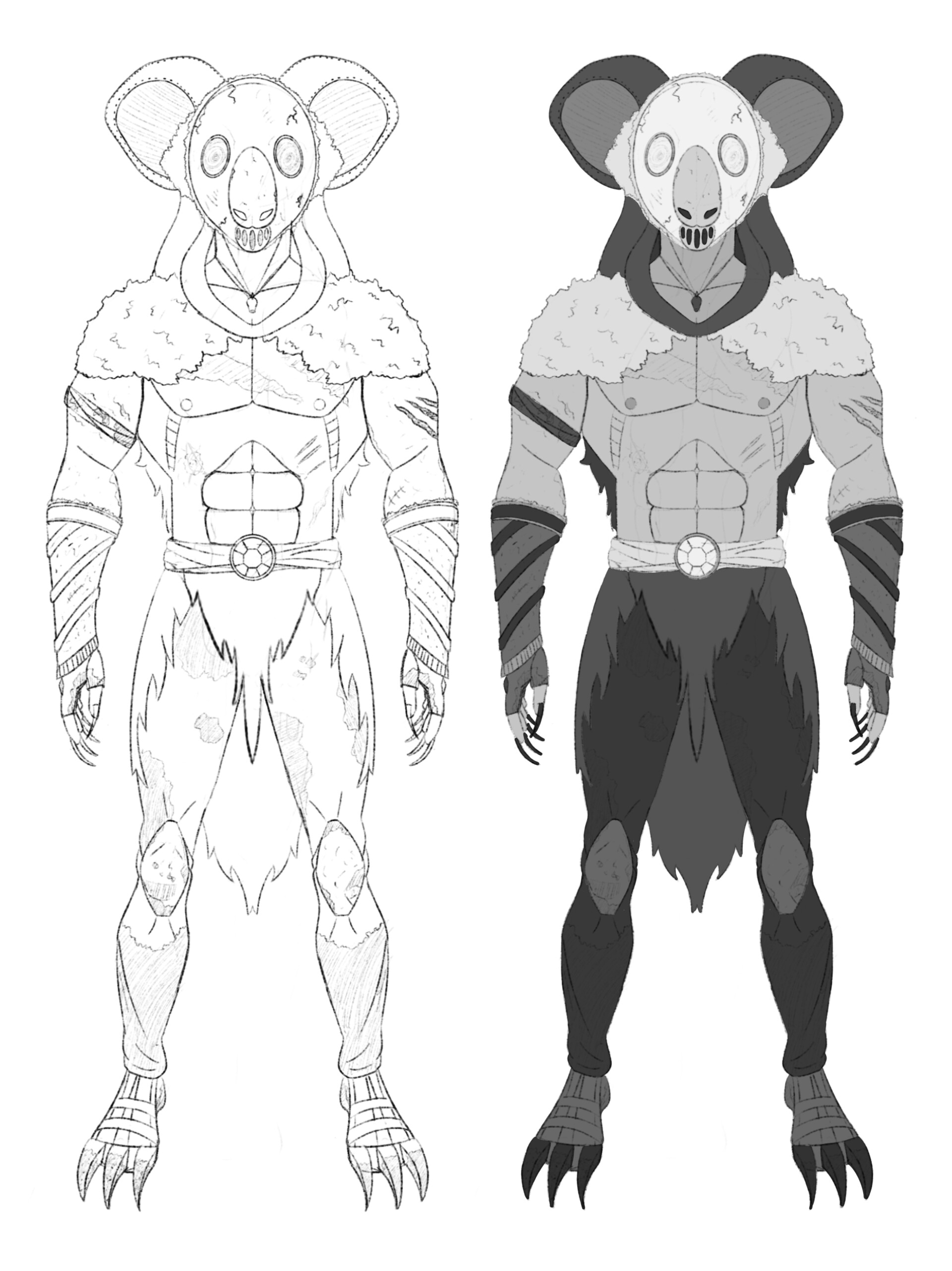 Connor Zommerfeld - Character Sketch - Drop Bear