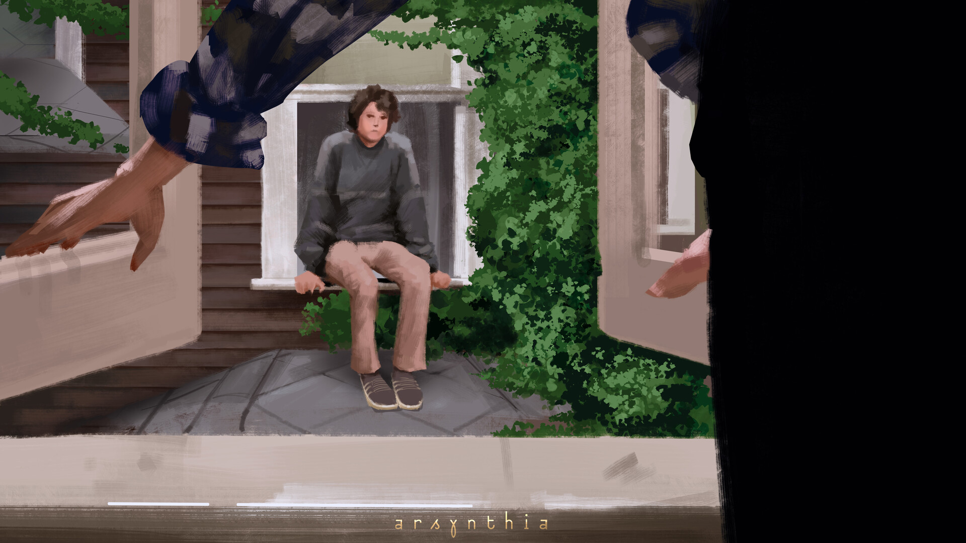 ArtStation - The Boy Who Could Fly scene study