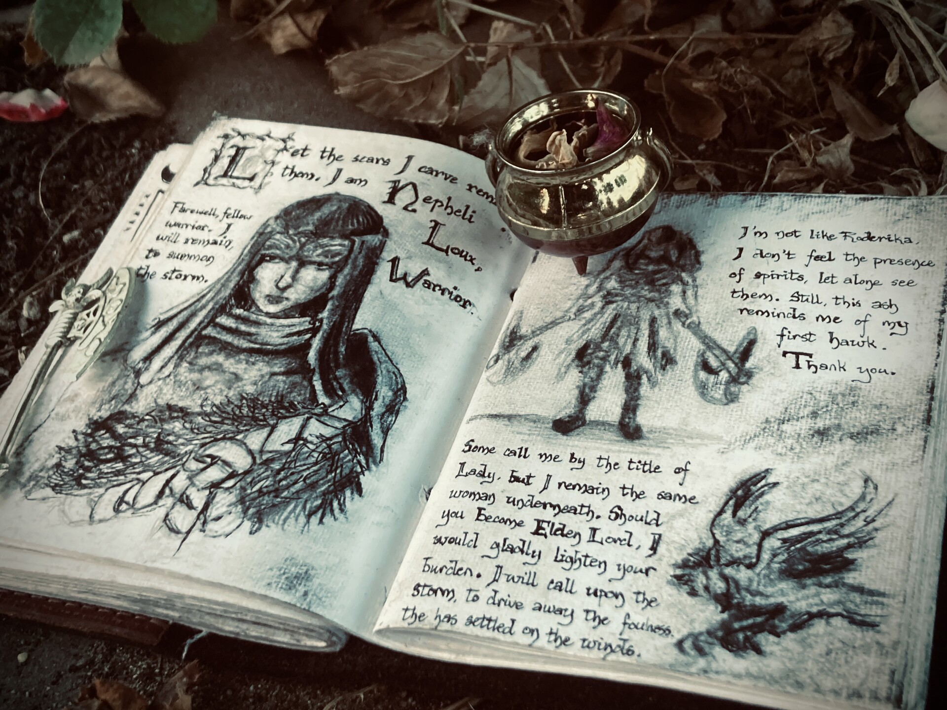 ArtStation - Saturday Mornin Soulsborne || Nepheli Loux, Warrior