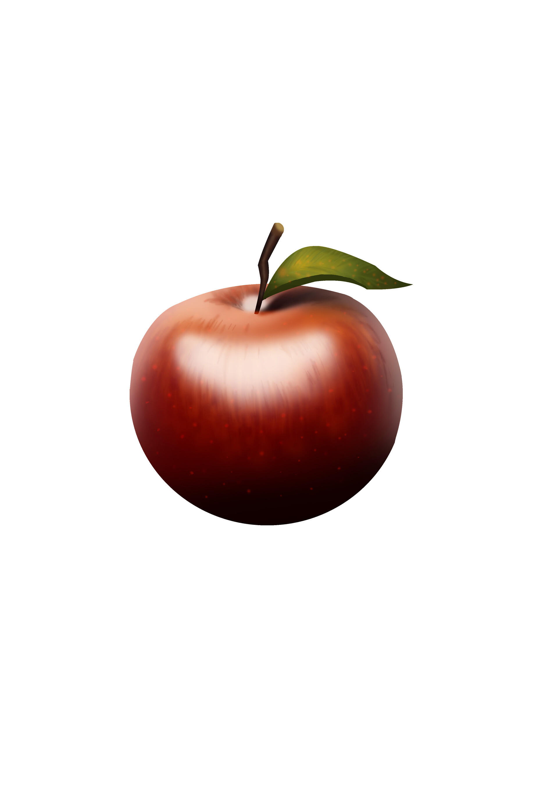 ArtStation - Apple study
