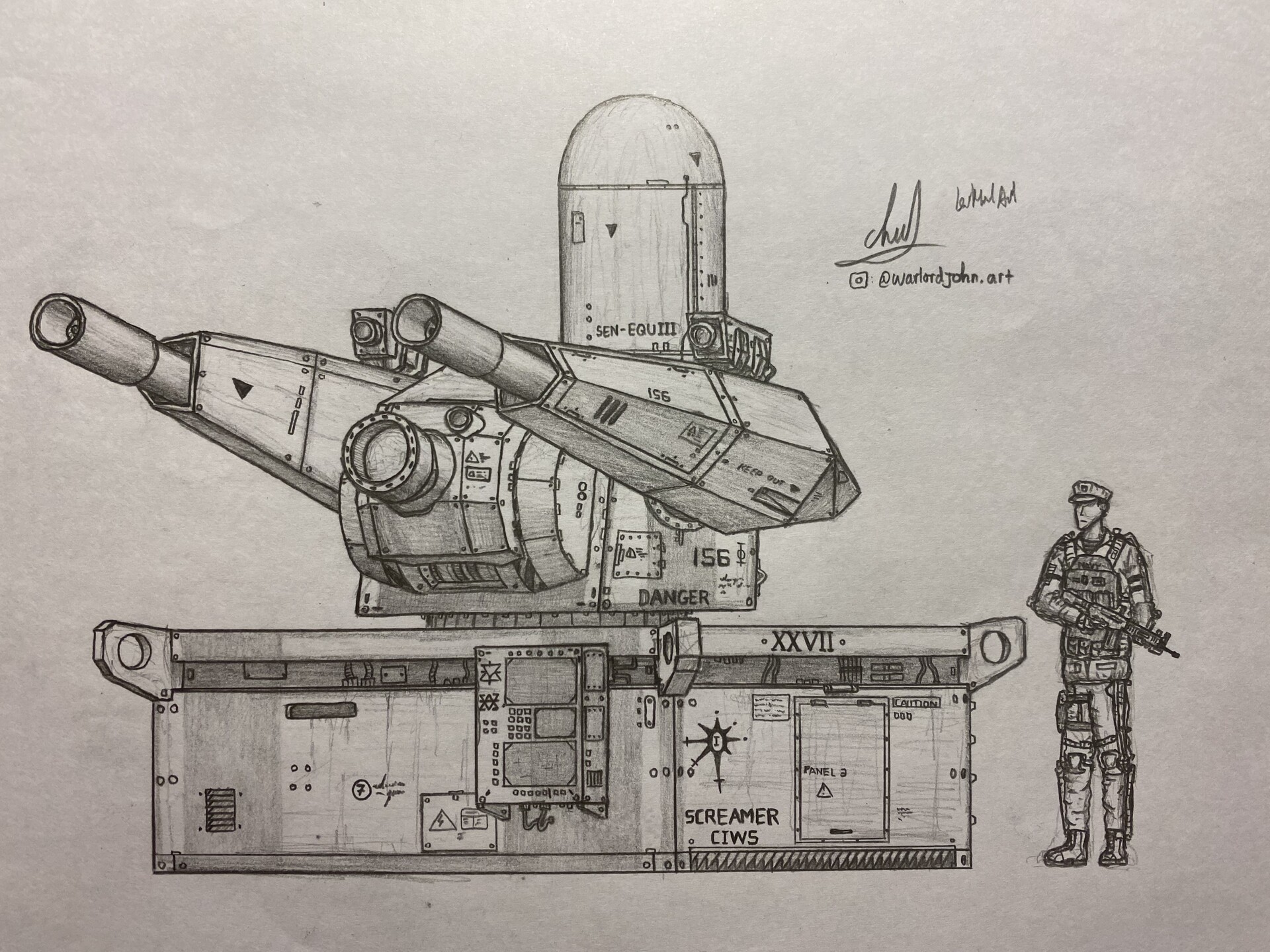 ArtStation - Screamer CIWS Mark27
