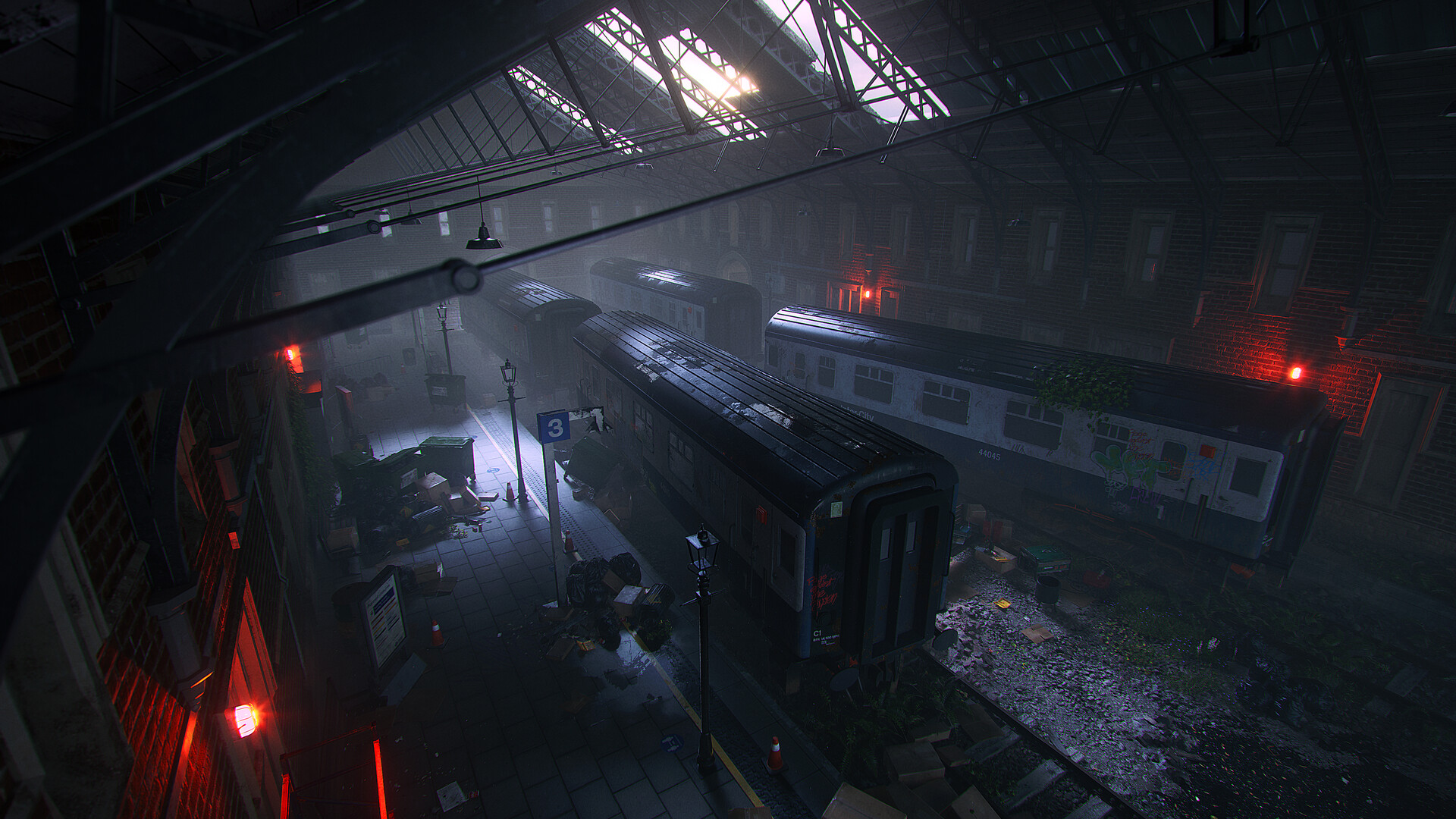 ArtStation - The Last Stop - Relighting (UE5)