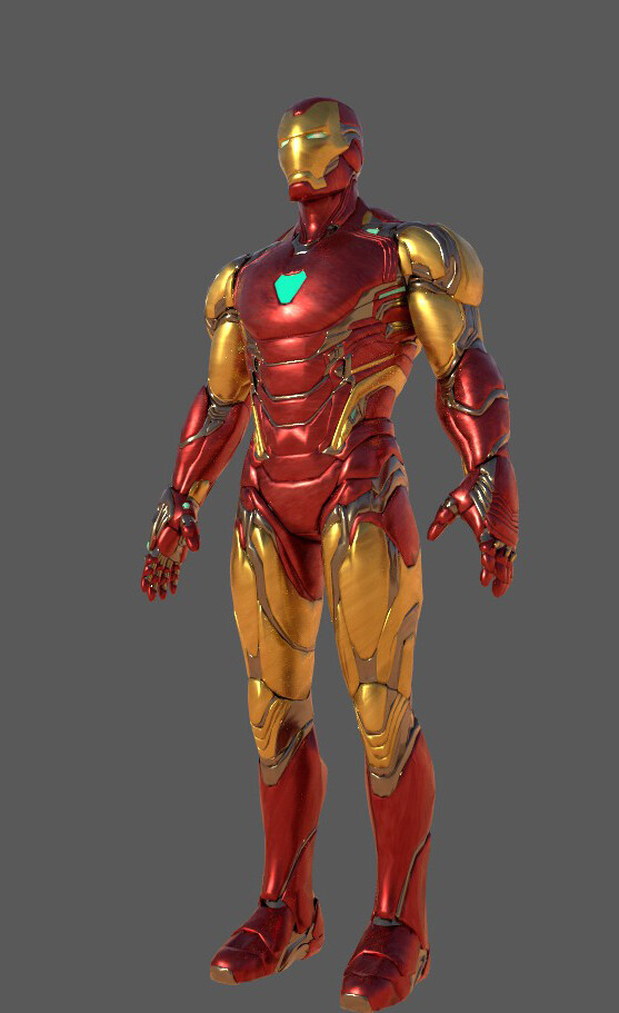 ArtStation - Ironman mark 85 Suit- Substance Painting
