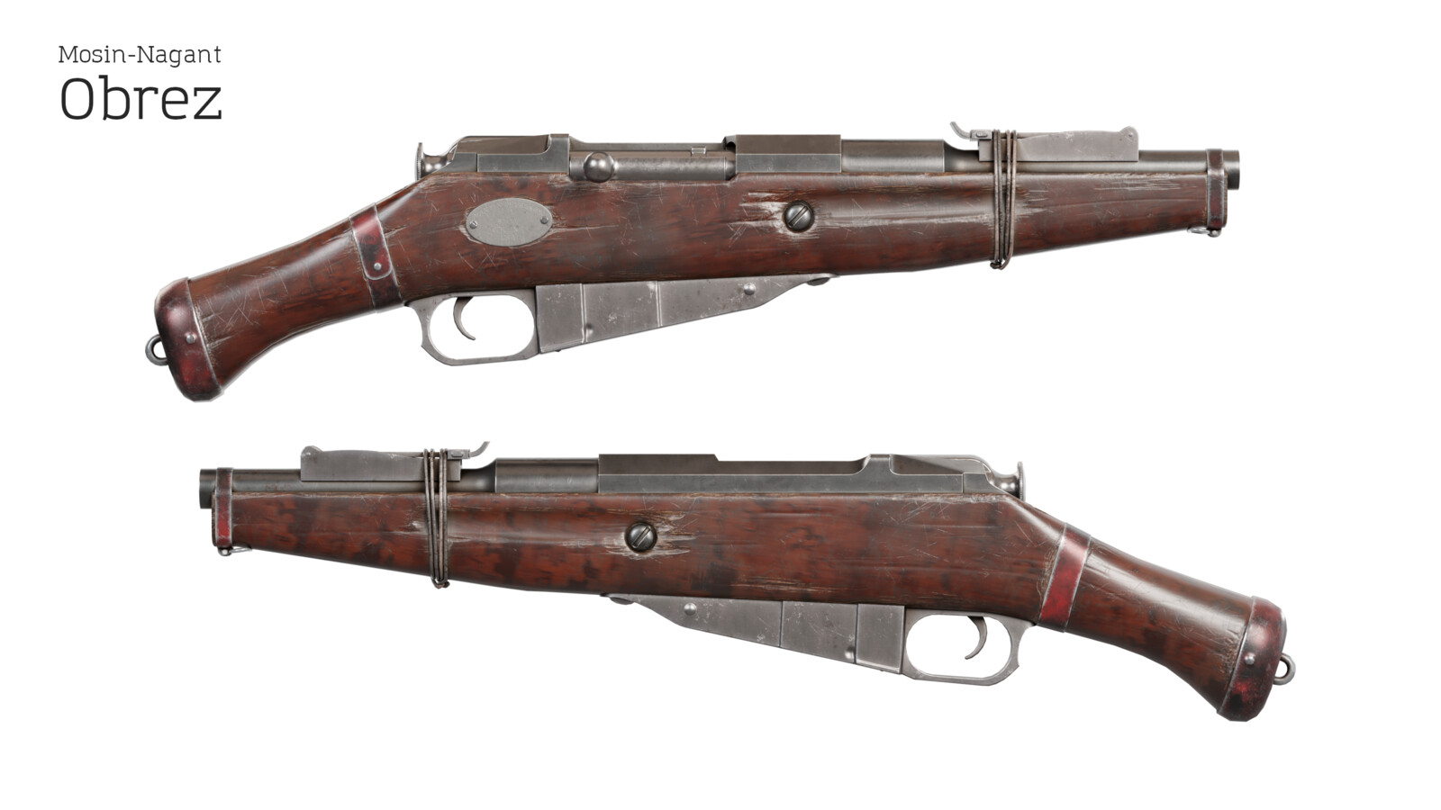 Ovidiu Barat - Obrez Mosin Nagant Bolt-action rifle
