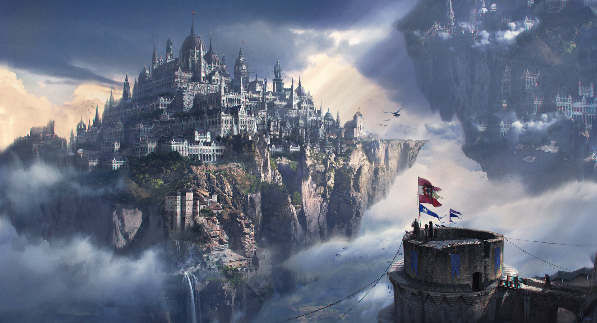 ArtStation - Hanging World of Mystras