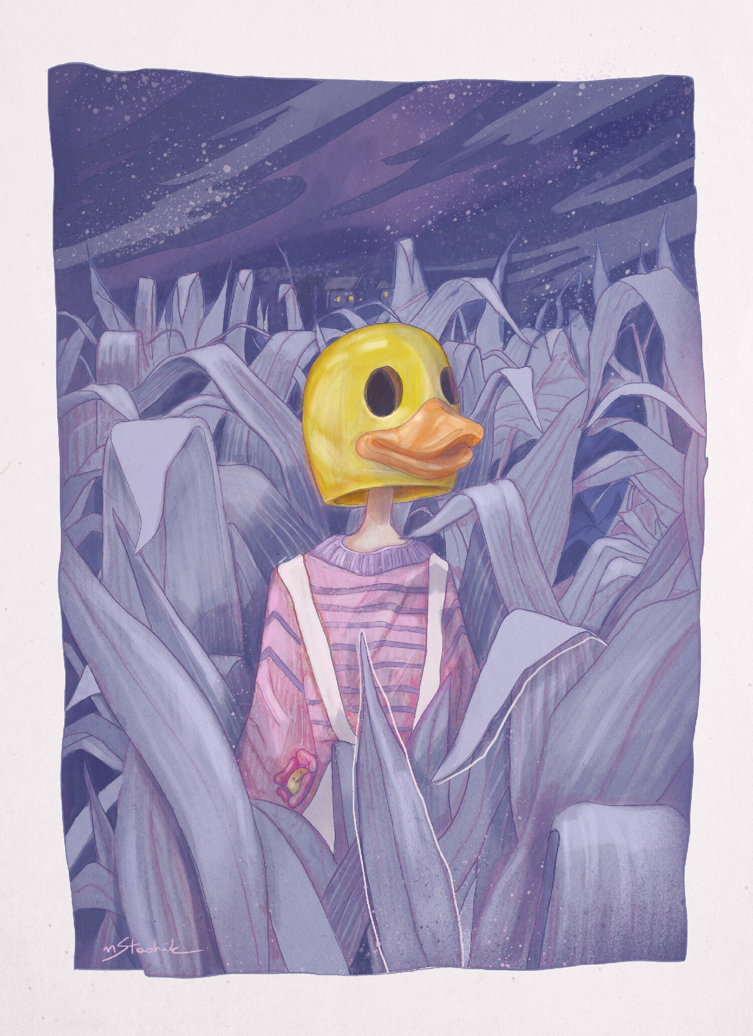 ArtStation - Duck girl