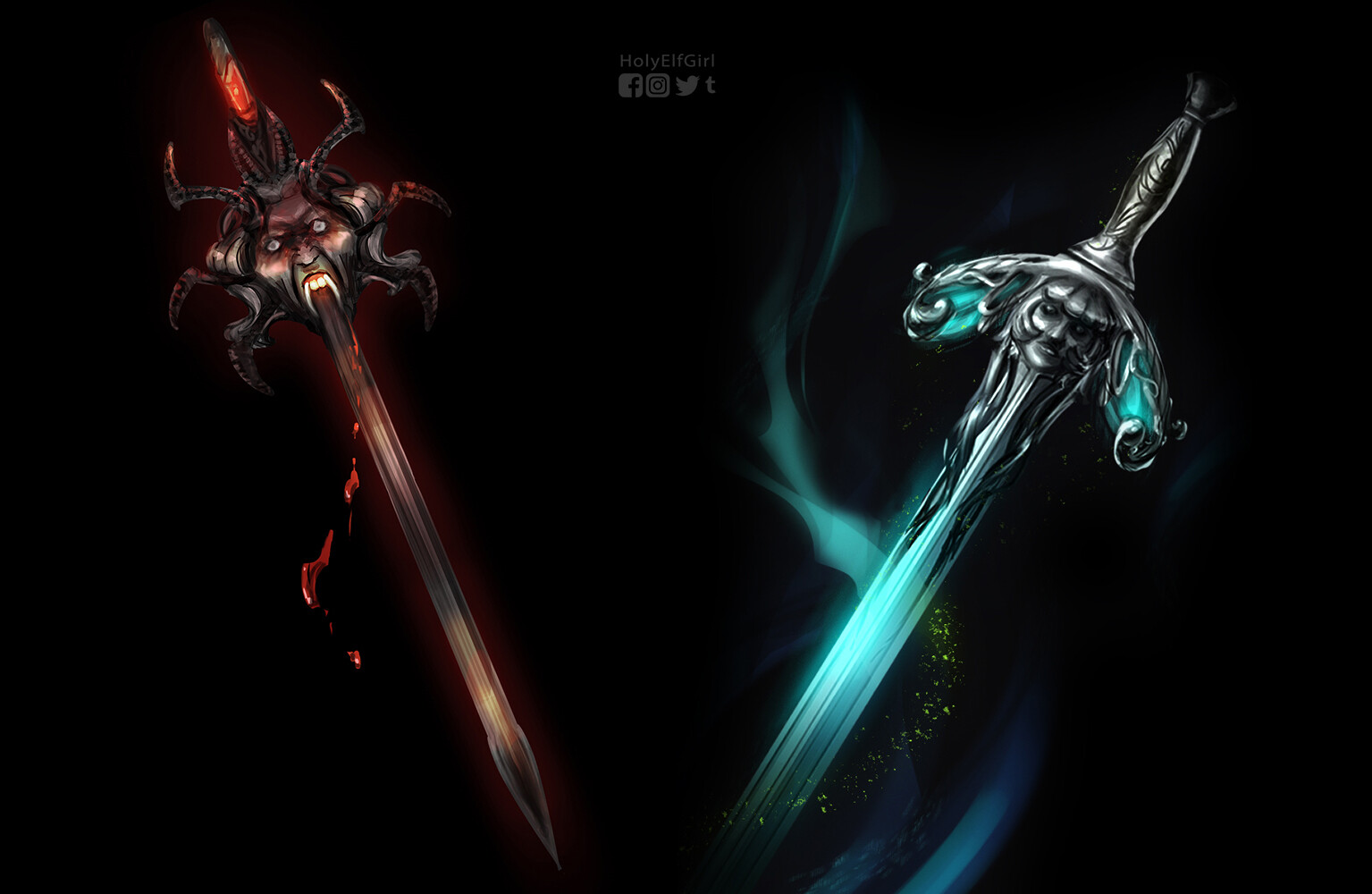 ArtStation - swords design