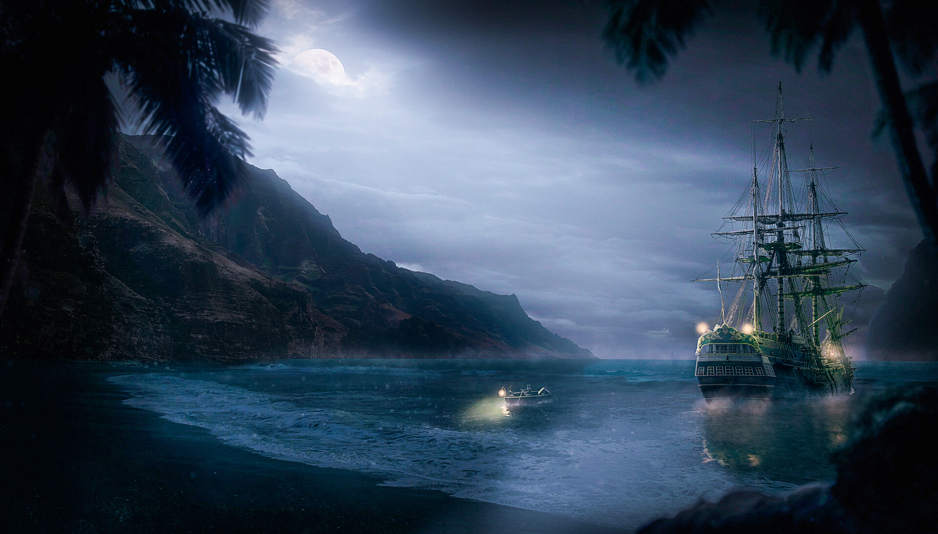 ArtStation - Pirates and their treasure Pirates and their treasure?