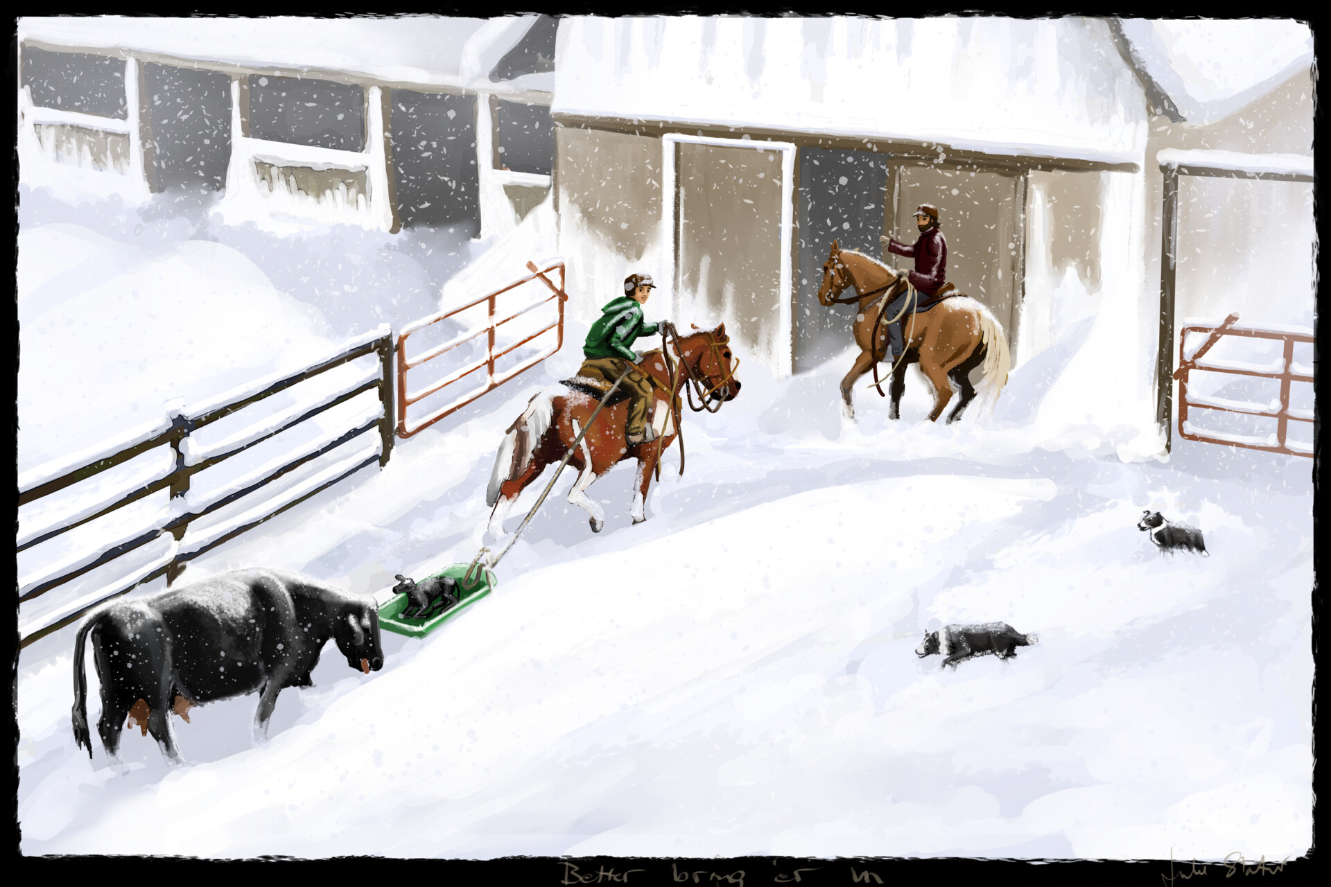 Julie Slater - Better bring 'er in