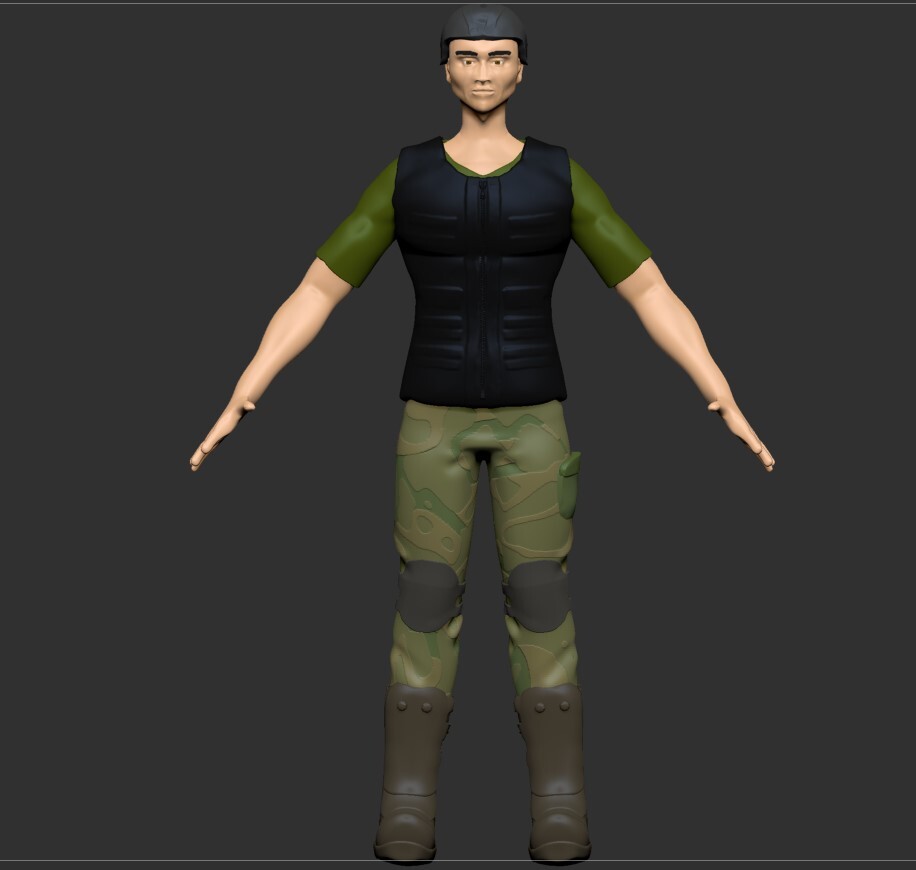 ArtStation - Army Soldier