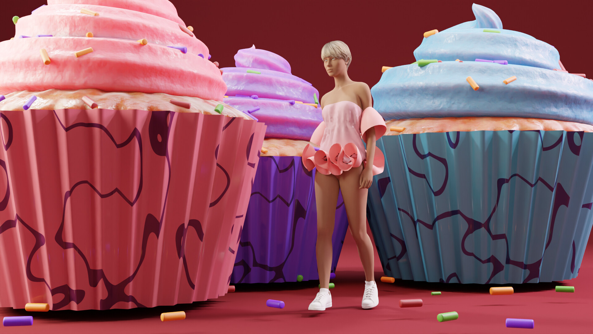 ArtStation - Cake 🧁 baby