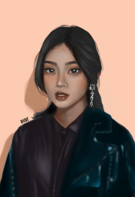 ArtStation - BIBI portrait