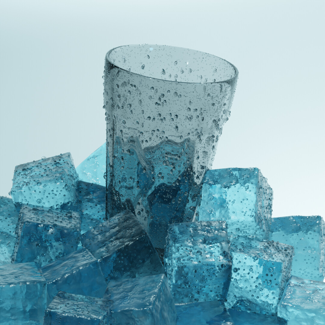 ArtStation - Glass and Ice.