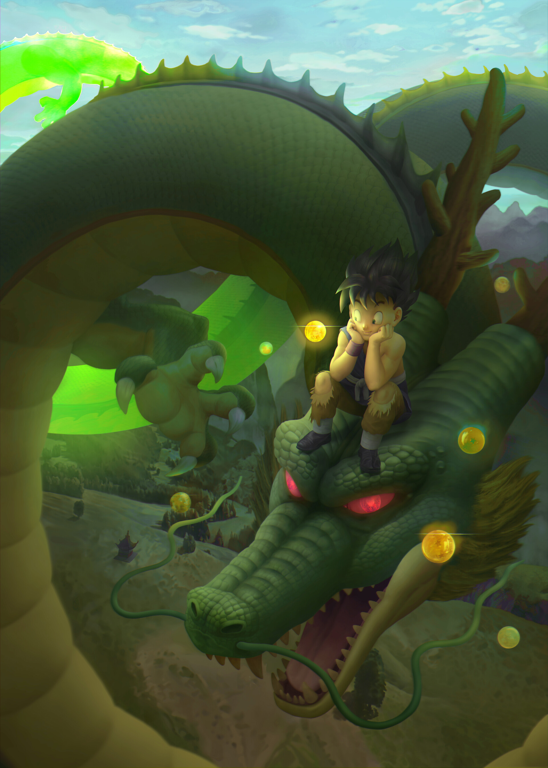 ArtStation - Dragon Ball gt Finale