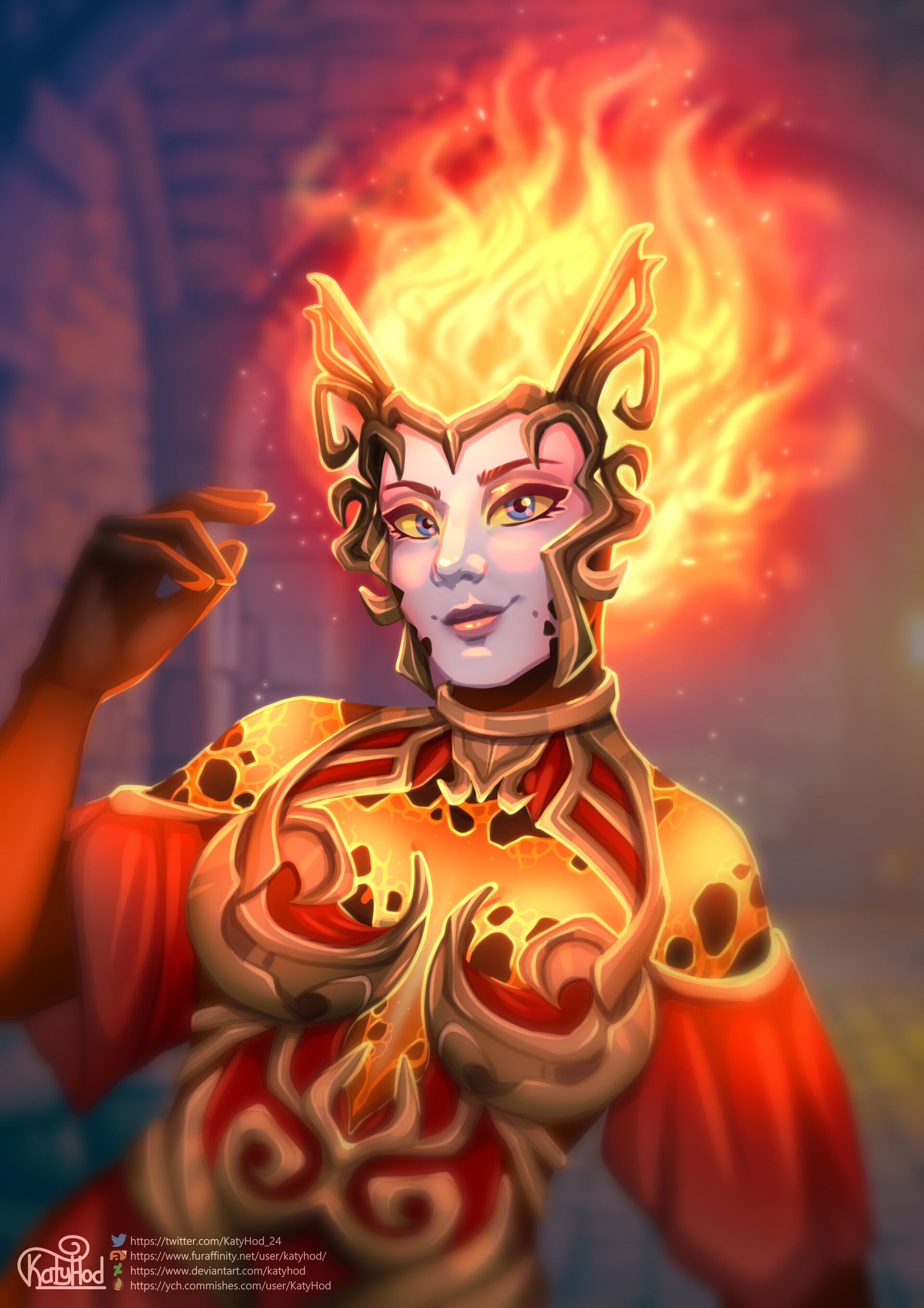 ArtStation - Fire Elemental