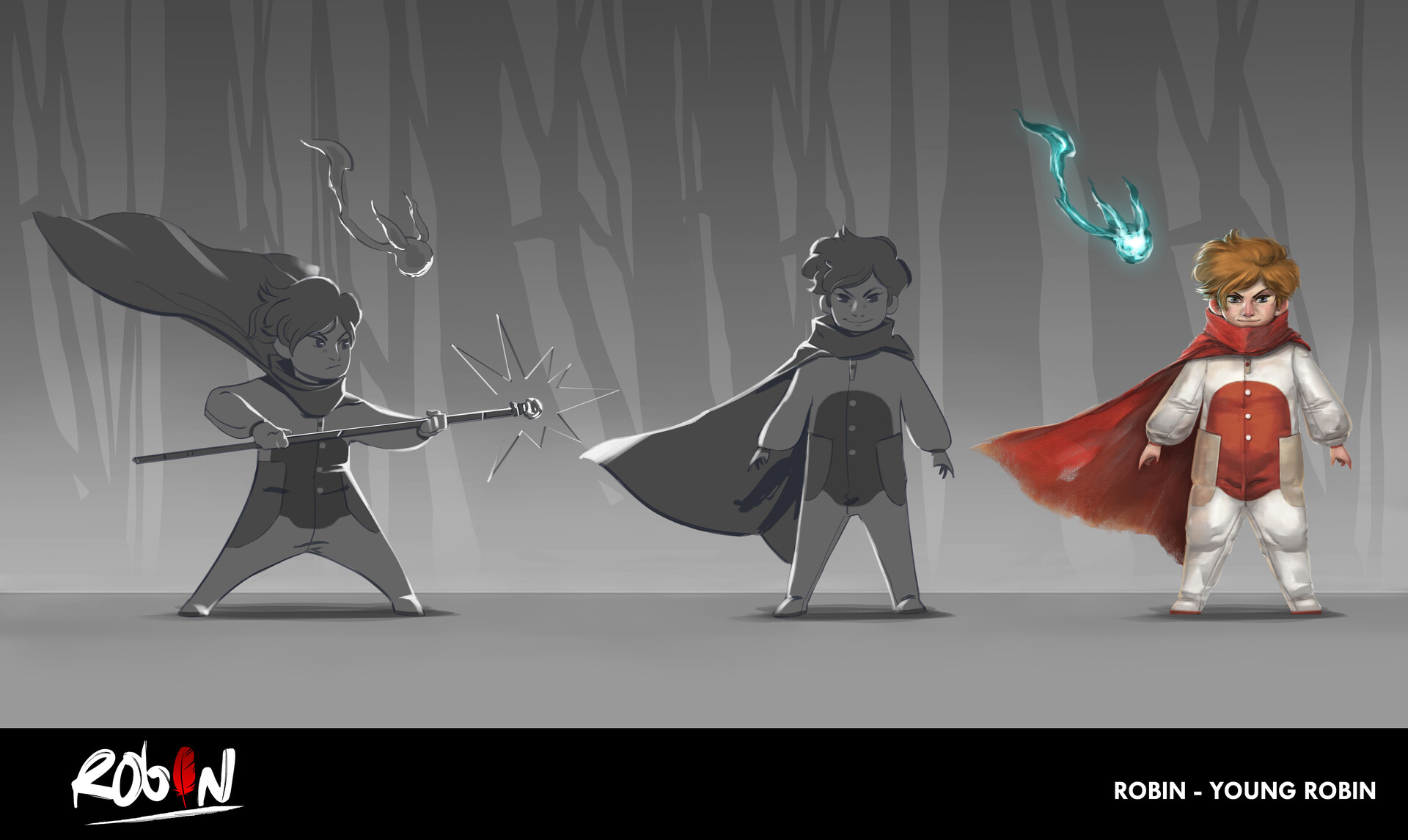 ArtStation - Robin: young Robin