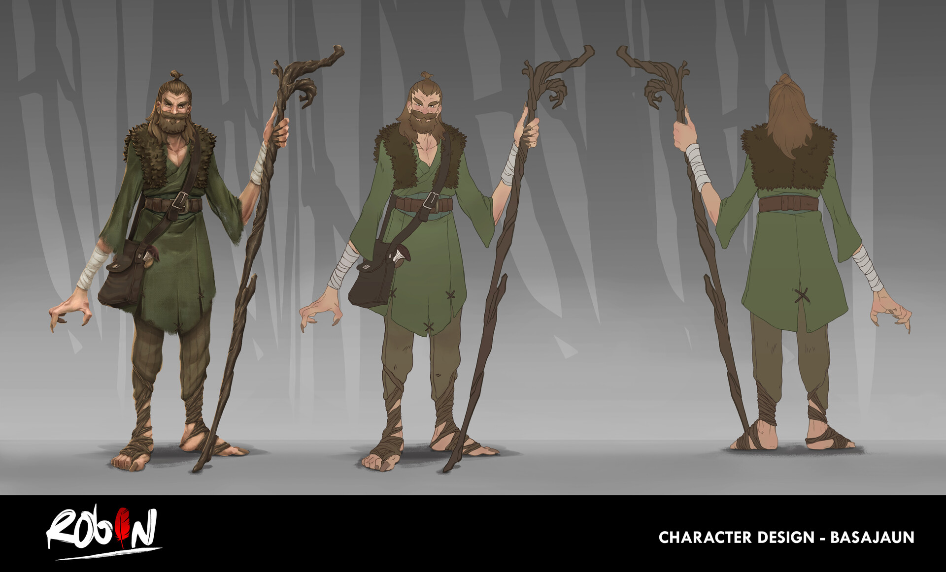 ArtStation - Robin: Basajaun