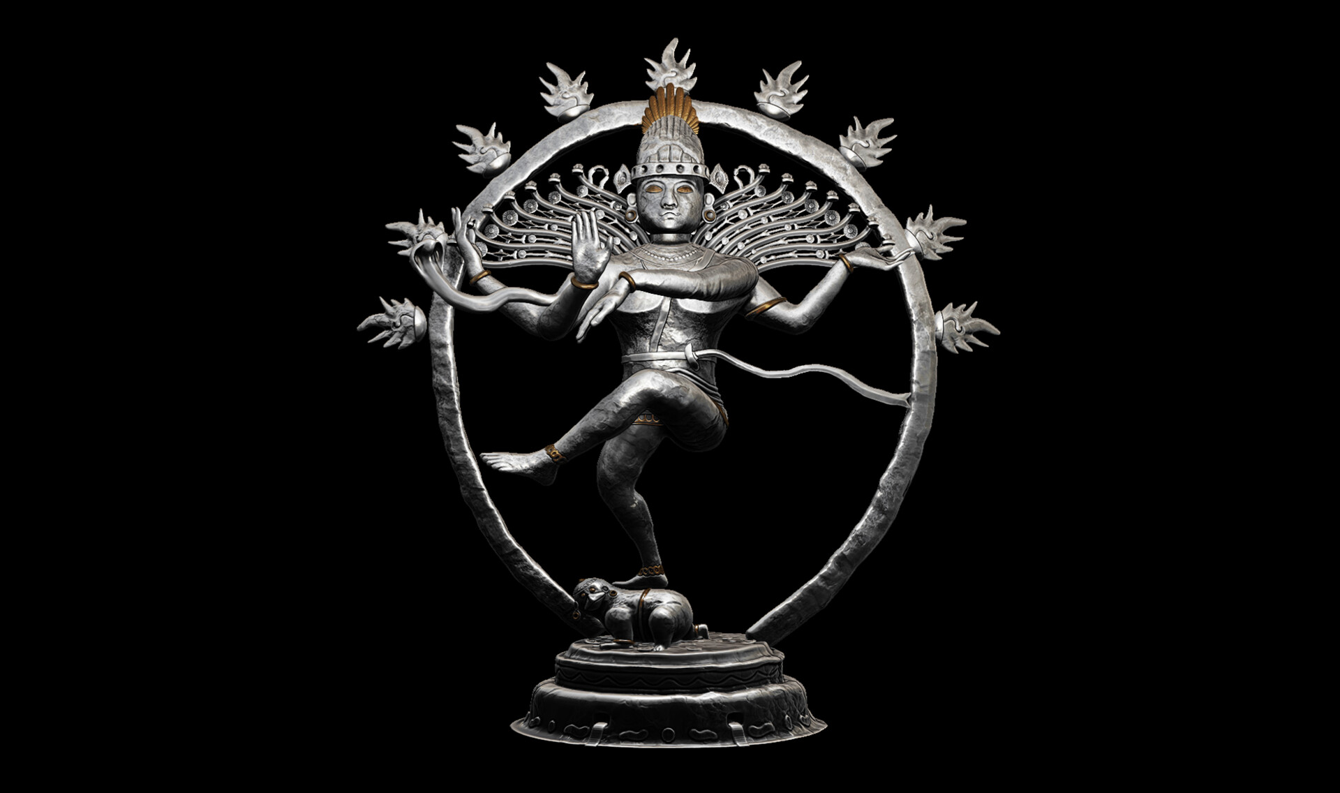 ArtStation - God Statue