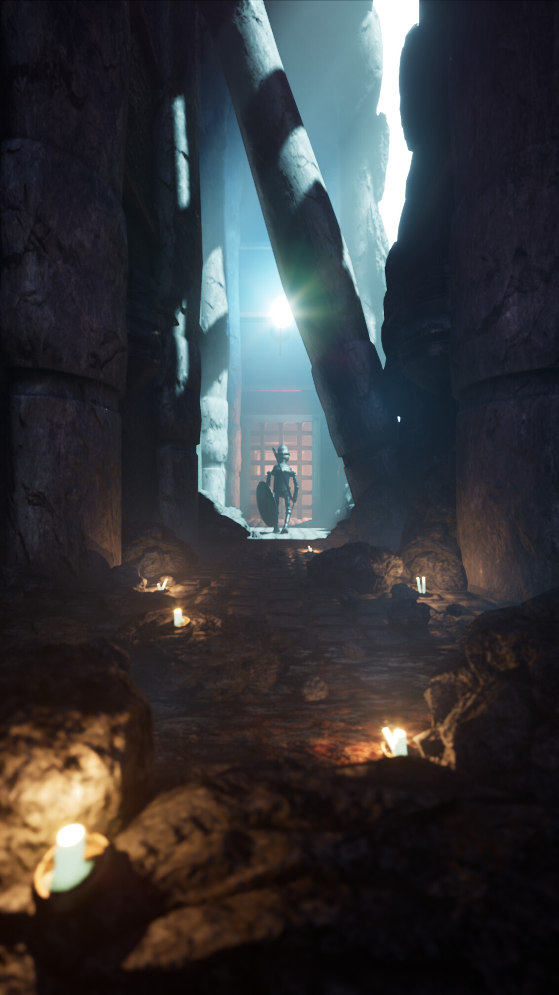 ArtStation - Lighting Exercice "Melancholy" using Starter Content