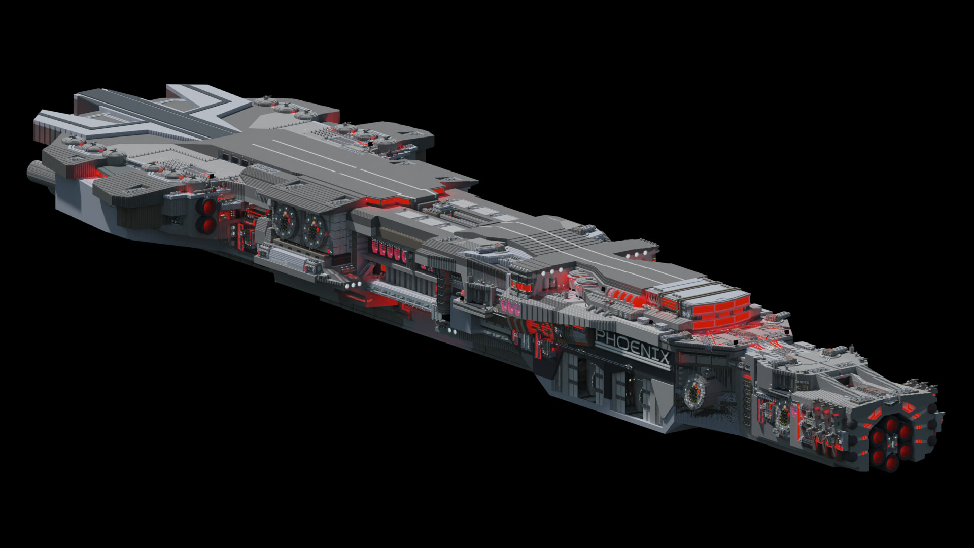 ArtStation - Spaceship "Phoenix"