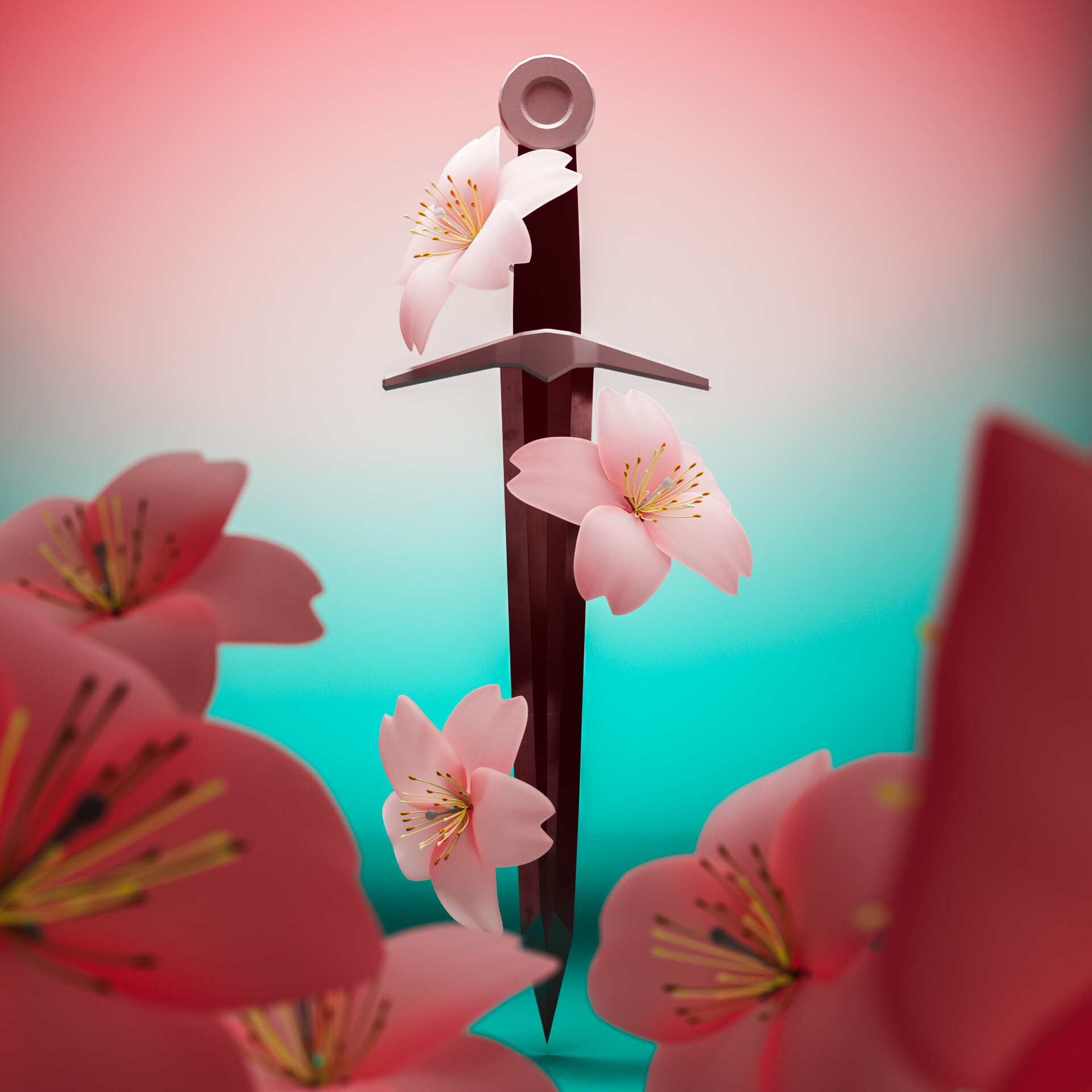 ArtStation - Flower & Dagger