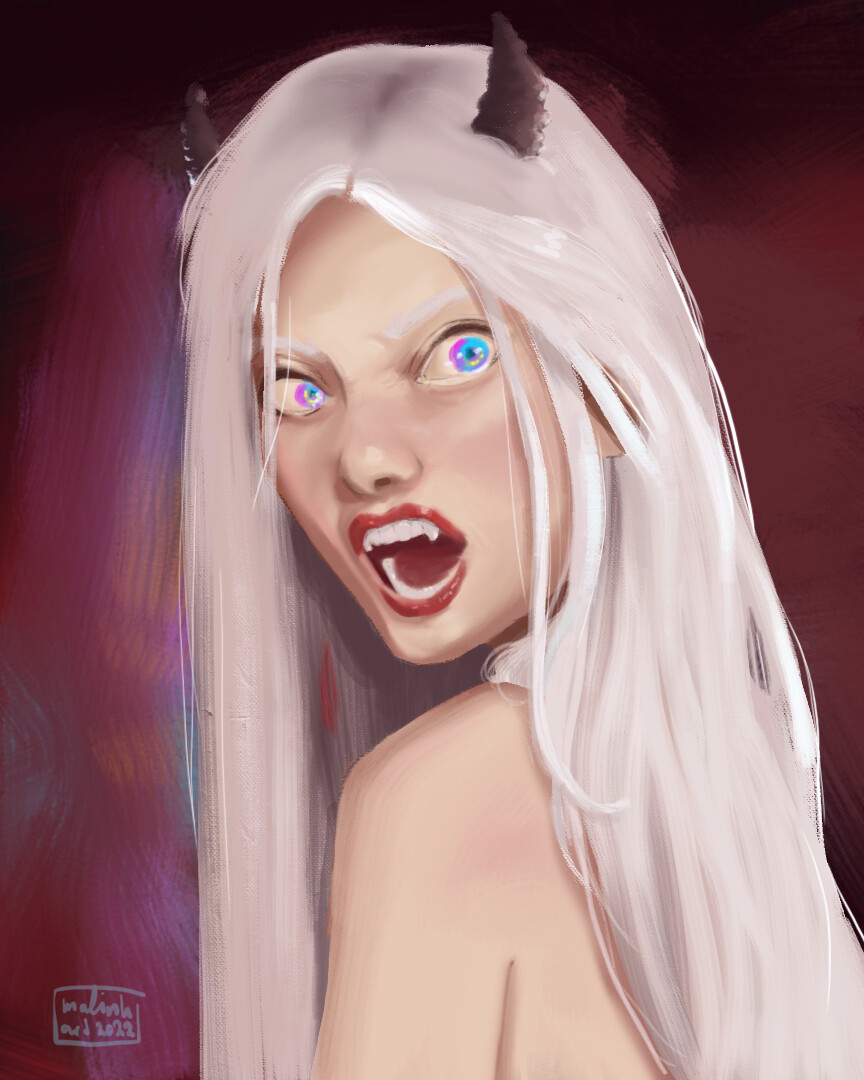 ArtStation - Demon Girl