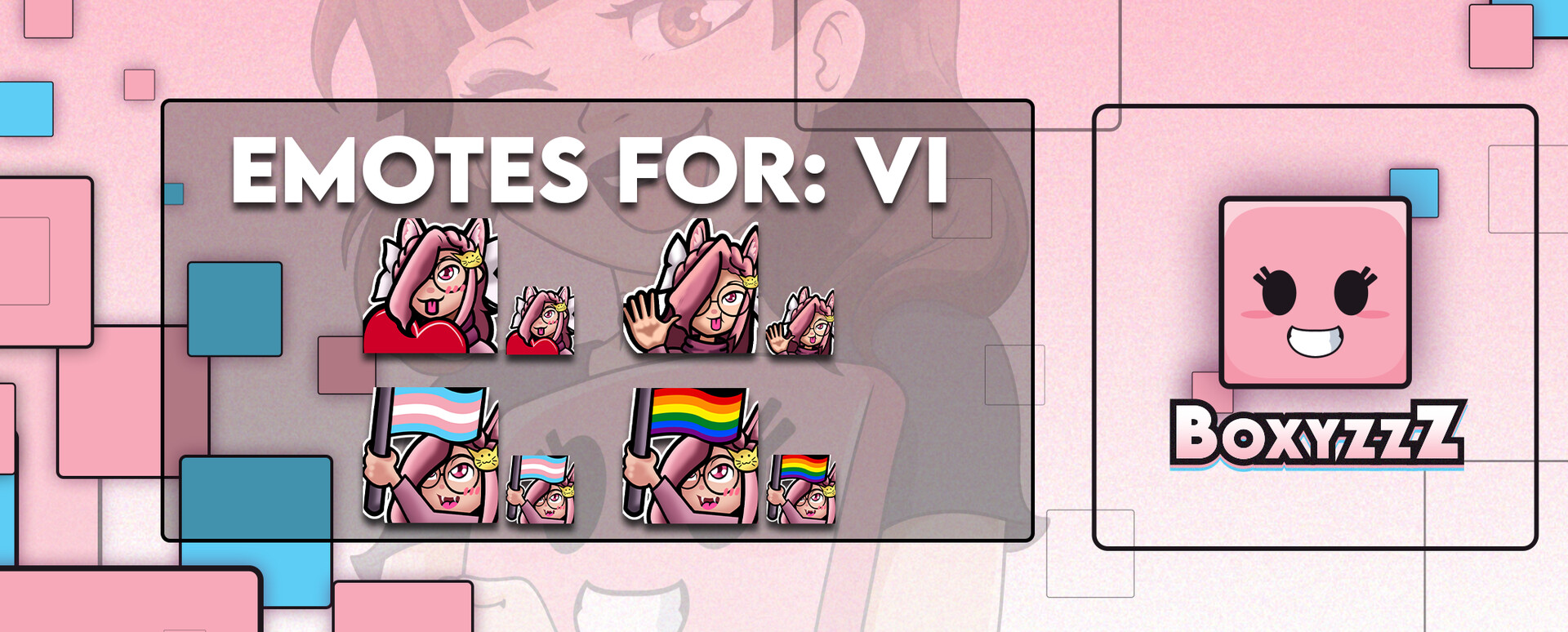 ArtStation - Emotes for Victoria