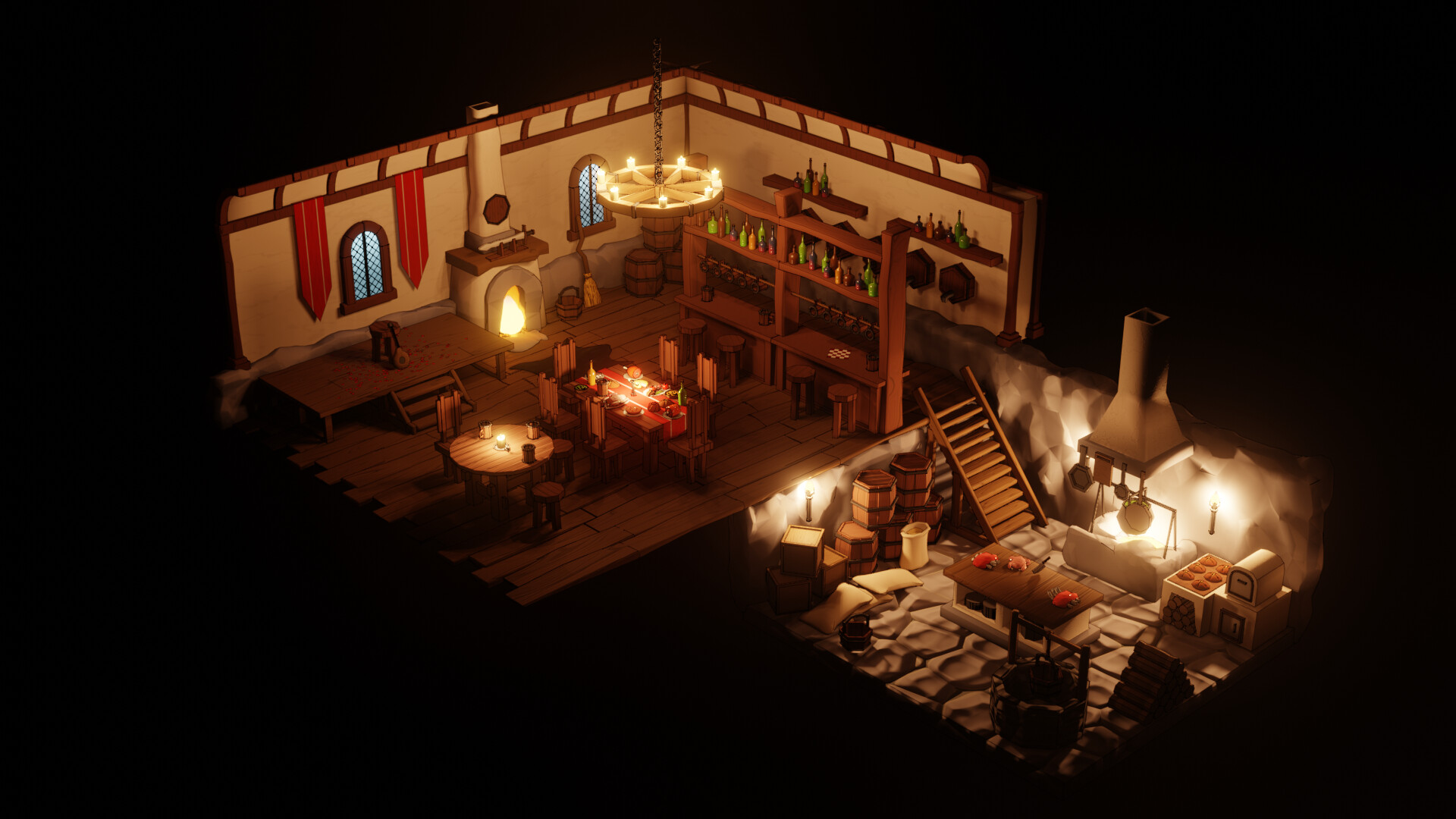 ArtStation - Tavern Assets