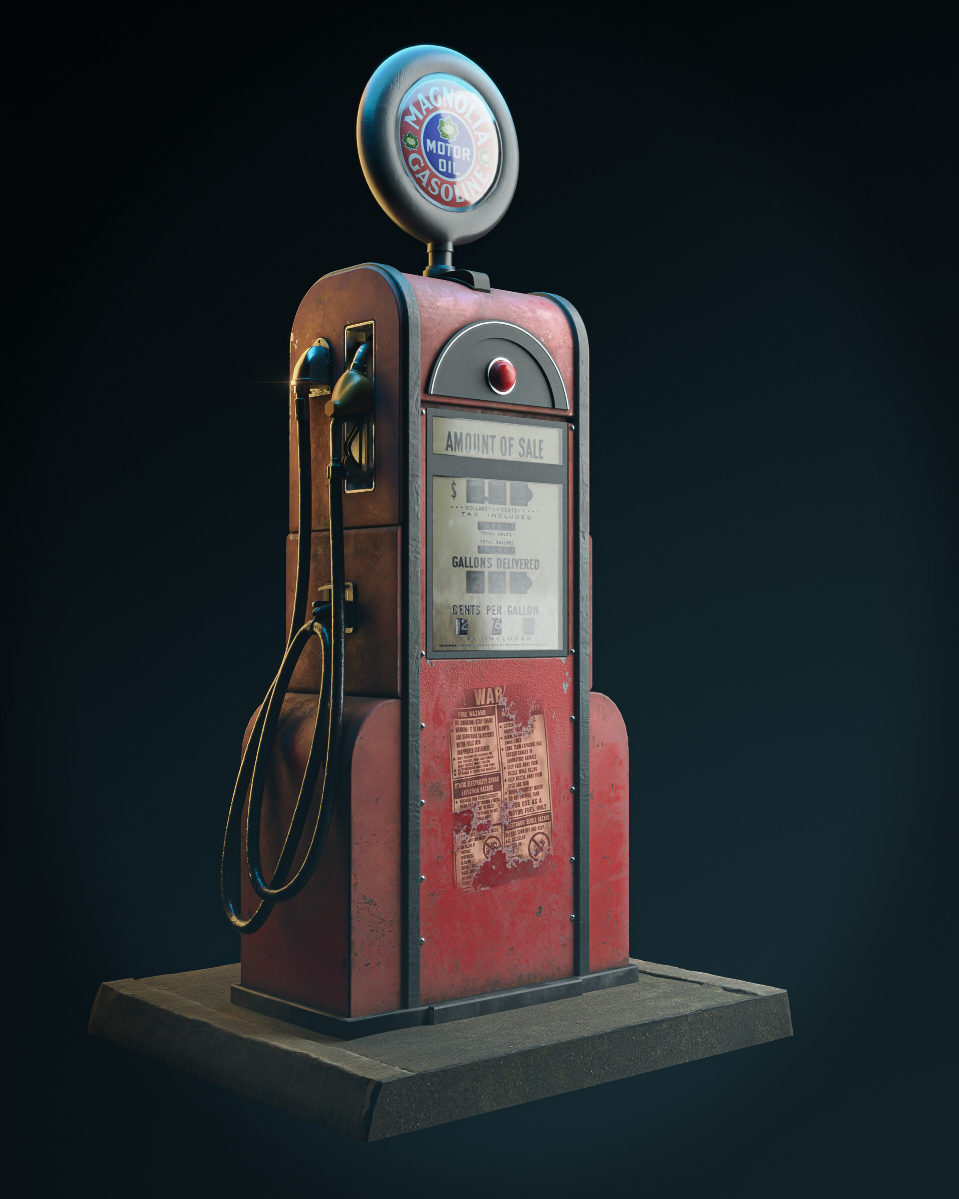 ArtStation - Gas Pump