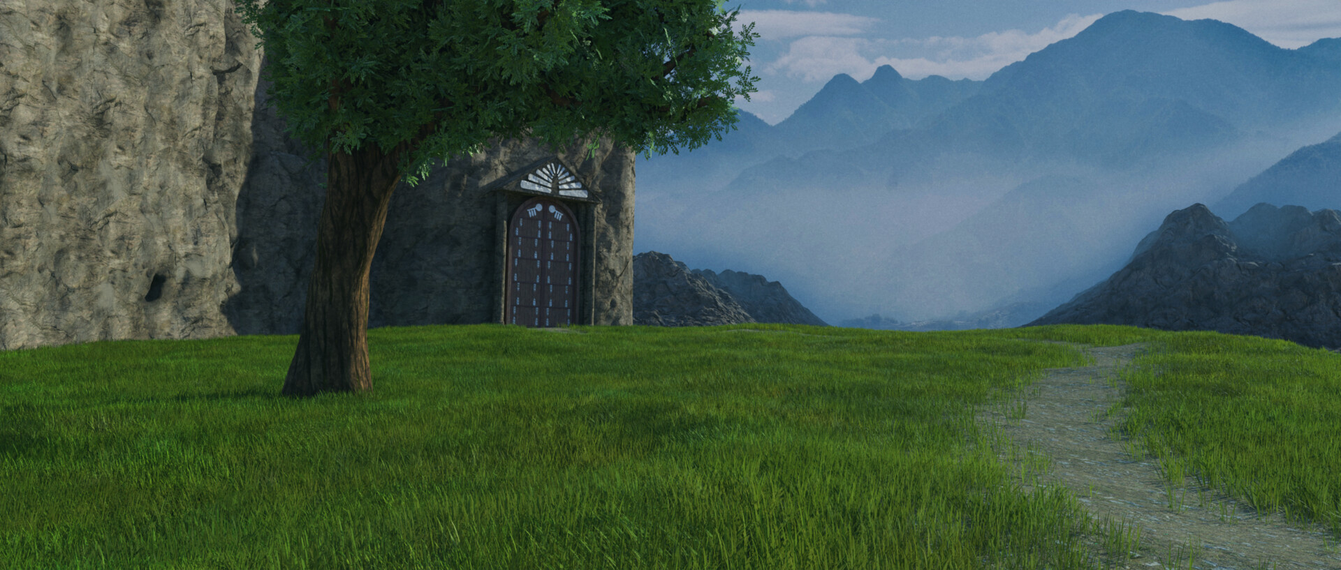 ArtStation - Old road