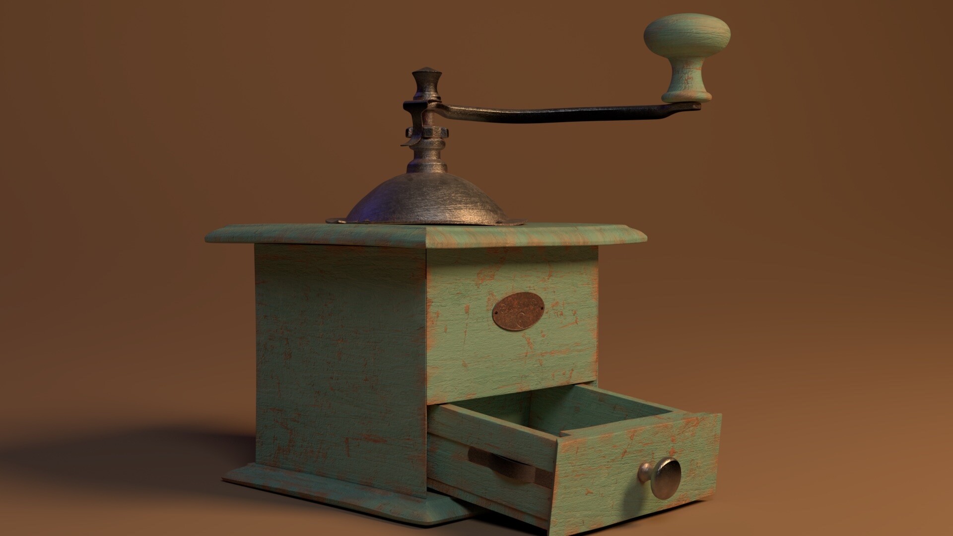 ArtStation - coffee grinder