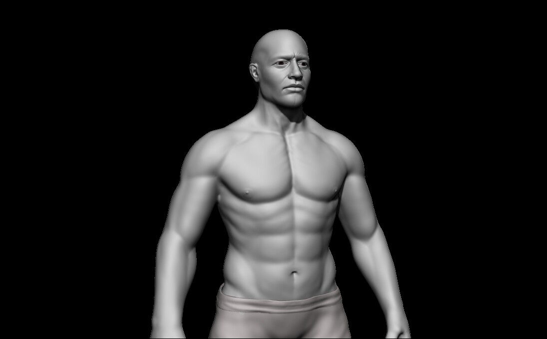 ArtStation - z brush 3 D modling work figure