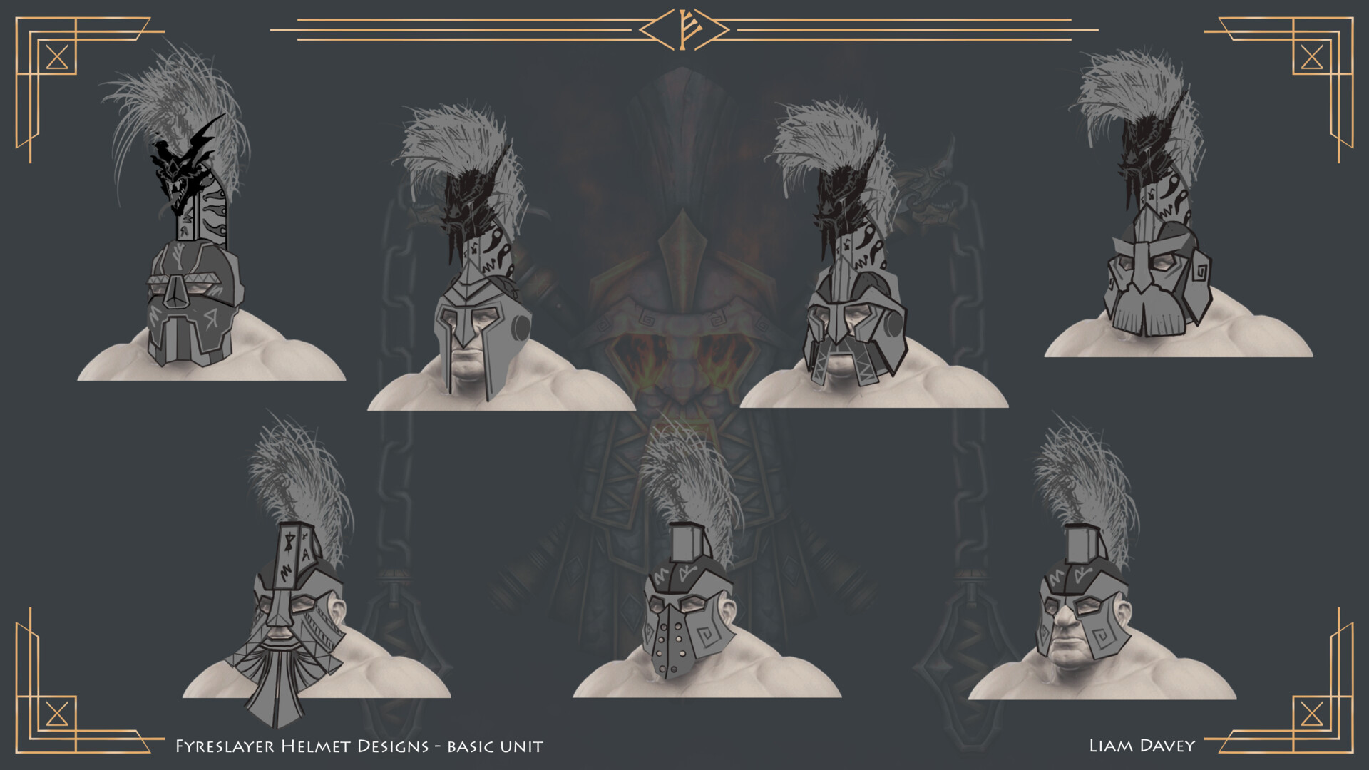 Liam Davey - Fyreslayer Ground Unit - Forge fury Berzerkers