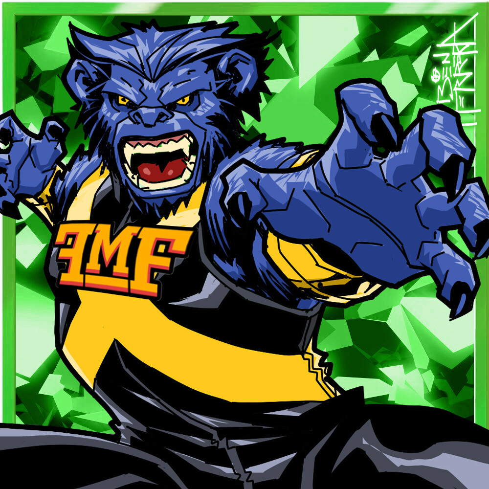 ArtStation - Beast Monkey NFT Illo