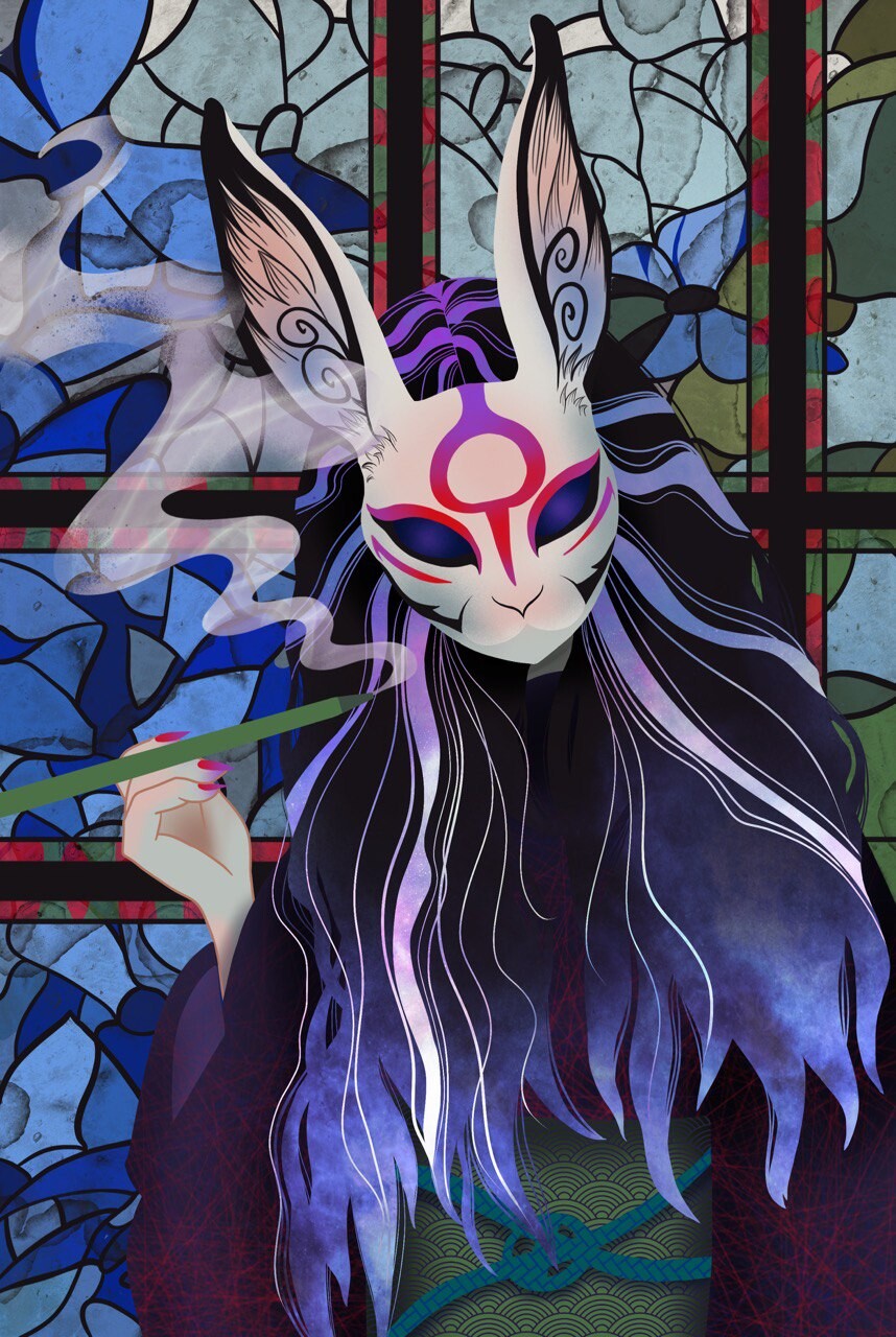 ArtStation - Shaman in a mask