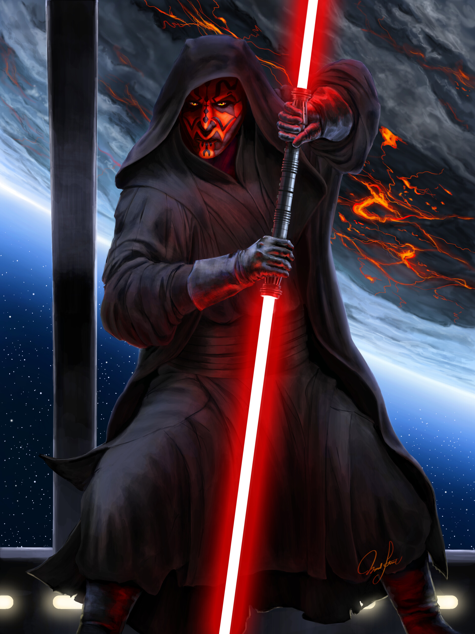 ArtStation - Darth Maul