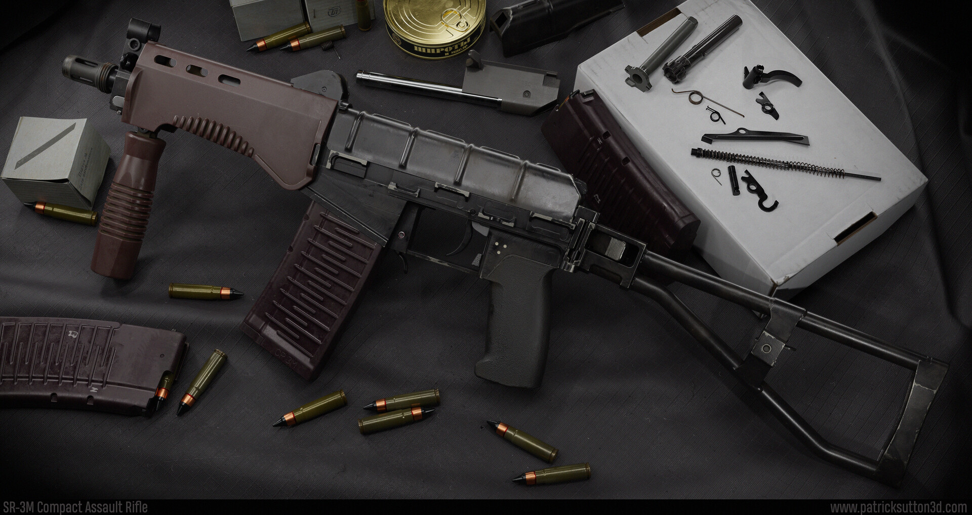 Patrick Sutton - SR-3M Retexture Project