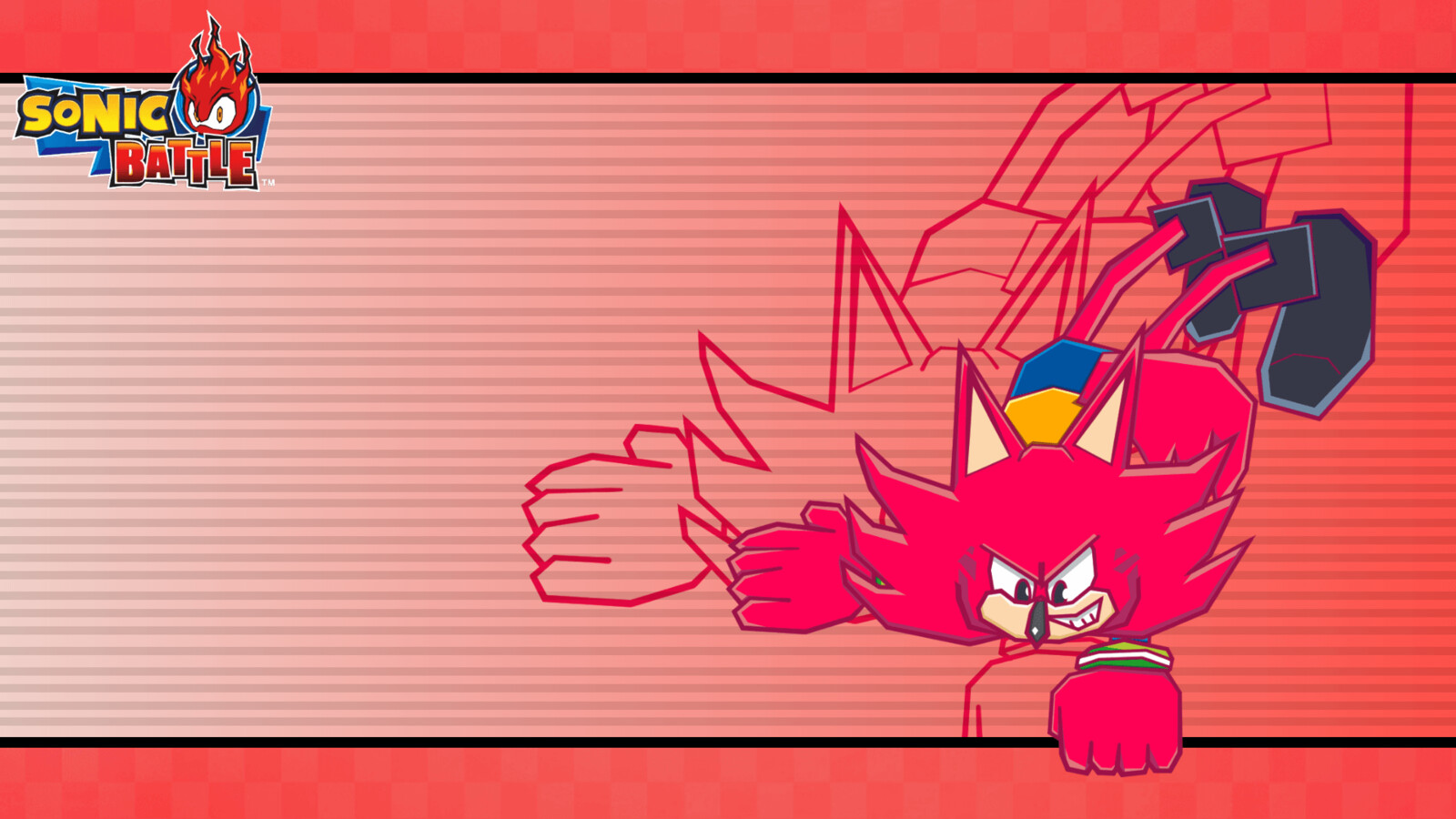 Multicolor The Hedgehog - Sonic Battle Custom